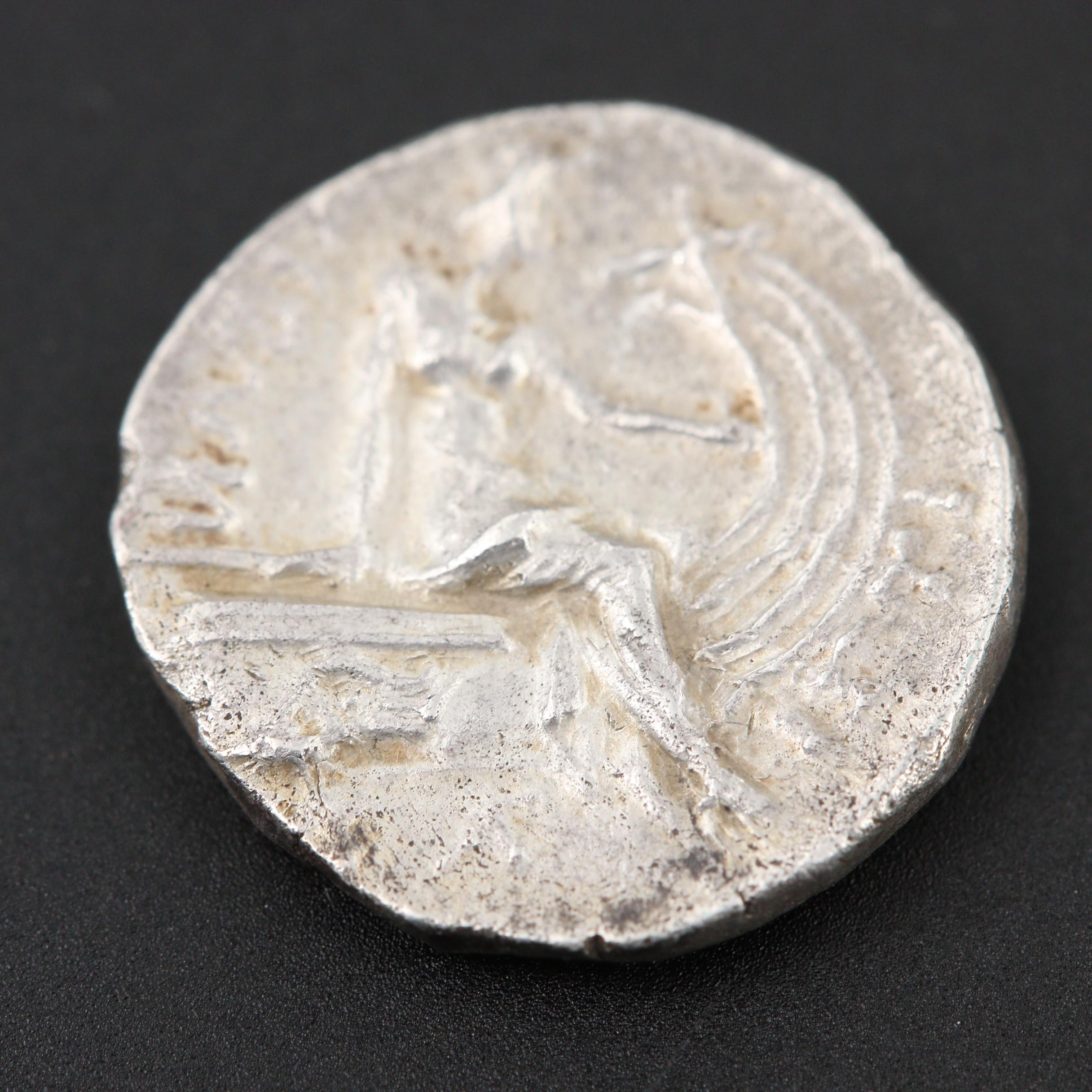 Ancient Euboea Histiaea Silver Tetrobol, Circa 196-146 BC | EBTH