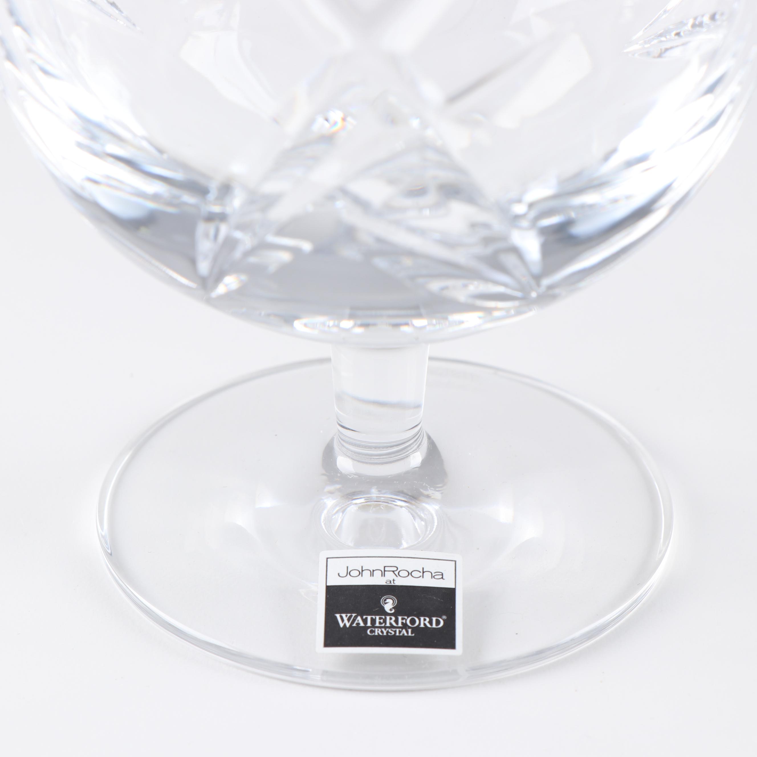 John Rocha for Waterford "Signature" Flutes and "Lume" Brandy Snifters ...