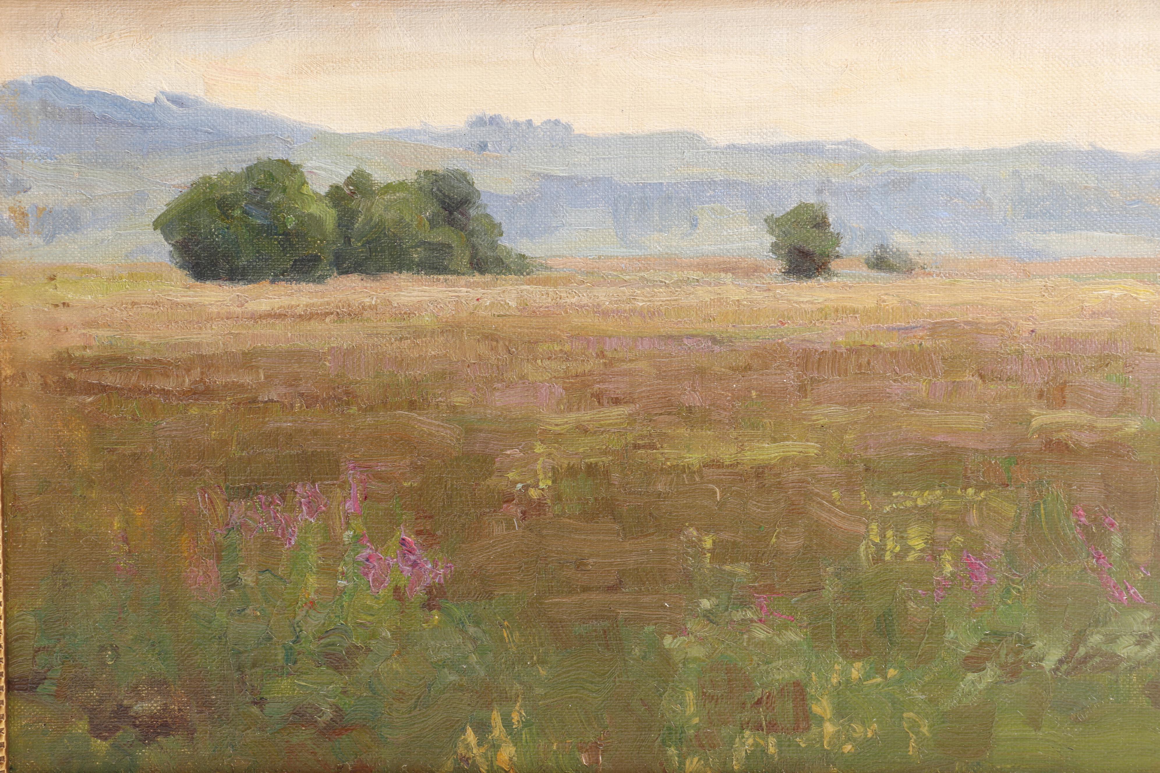 Landscape Oil Painting in the Manner of George Raab | EBTH