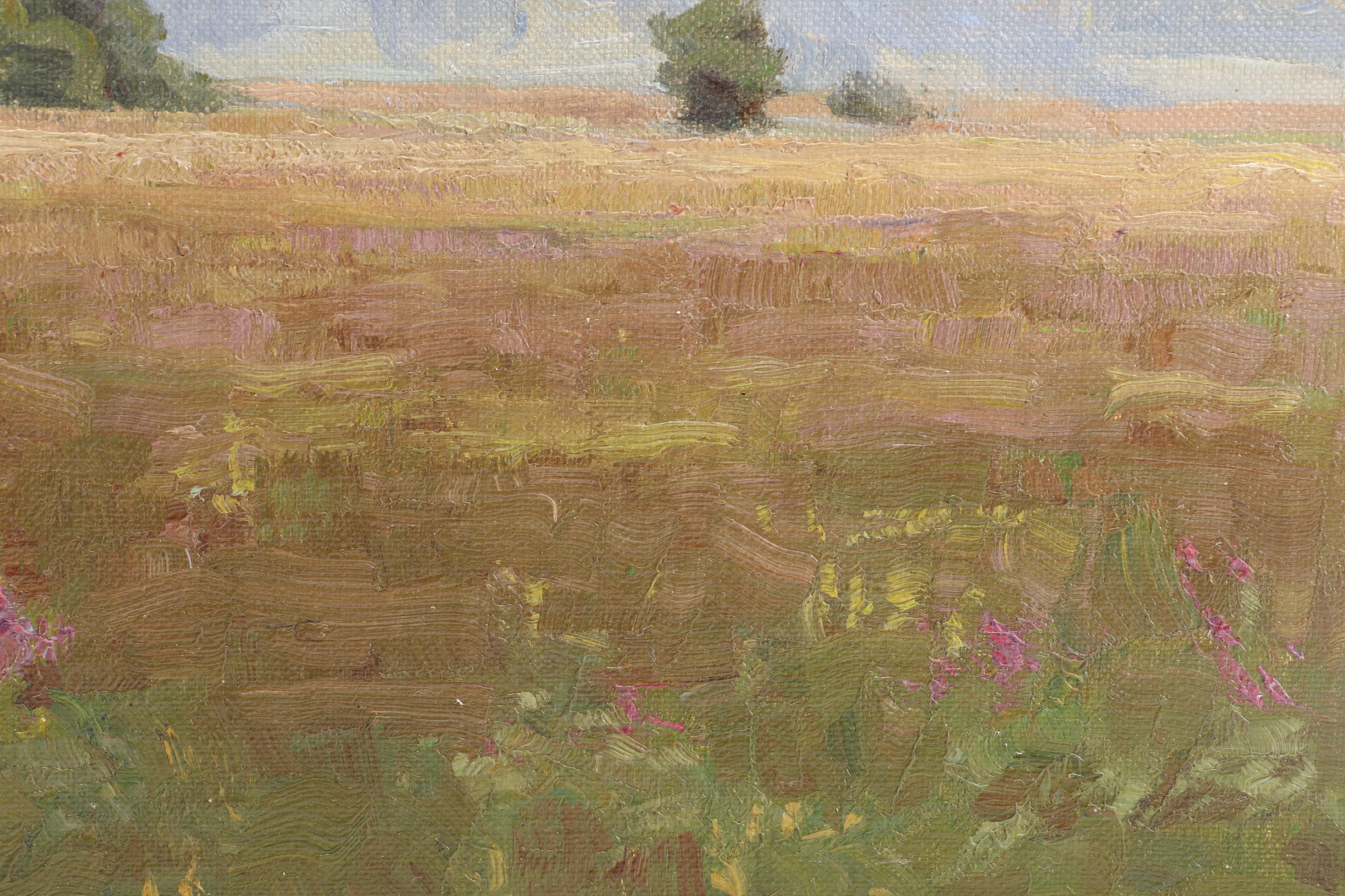 Landscape Oil Painting in the Manner of George Raab | EBTH