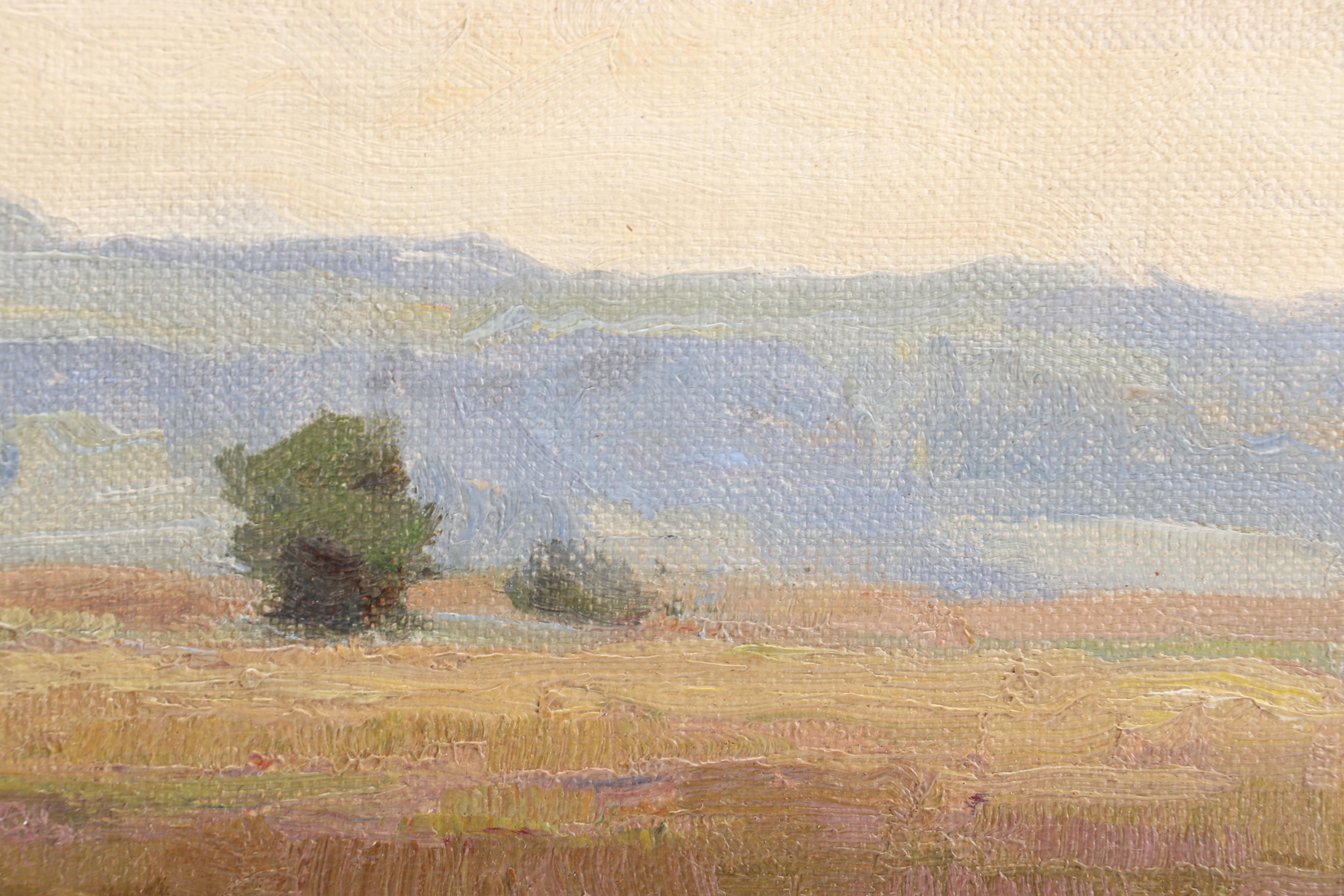Landscape Oil Painting in the Manner of George Raab | EBTH