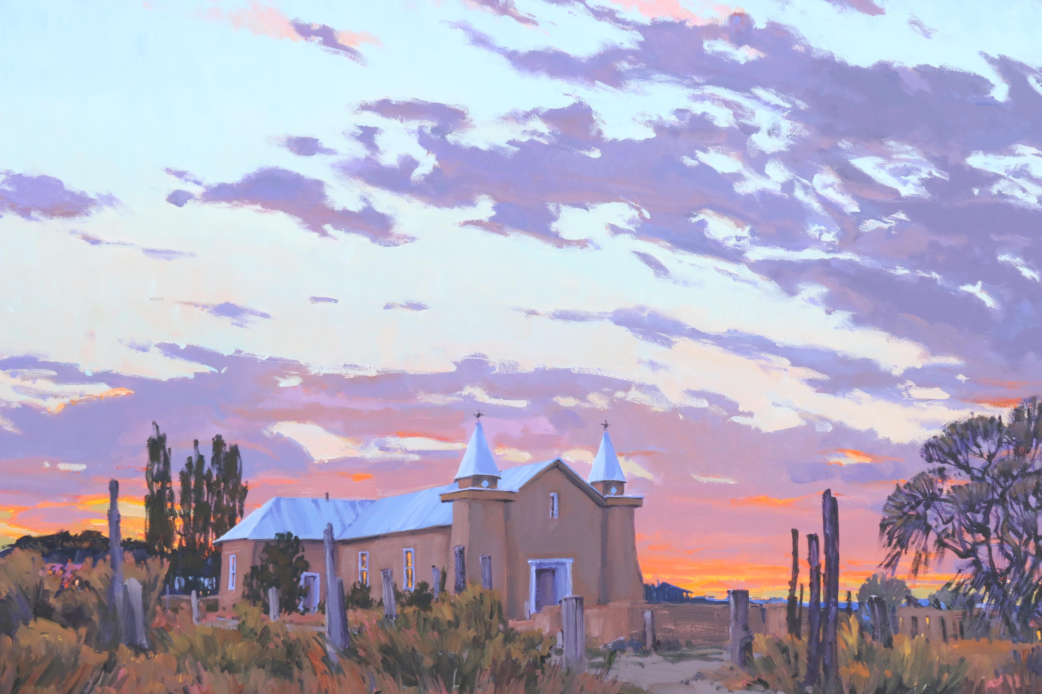 William Cather Hook Acrylic Painting "Old Santuario" | EBTH