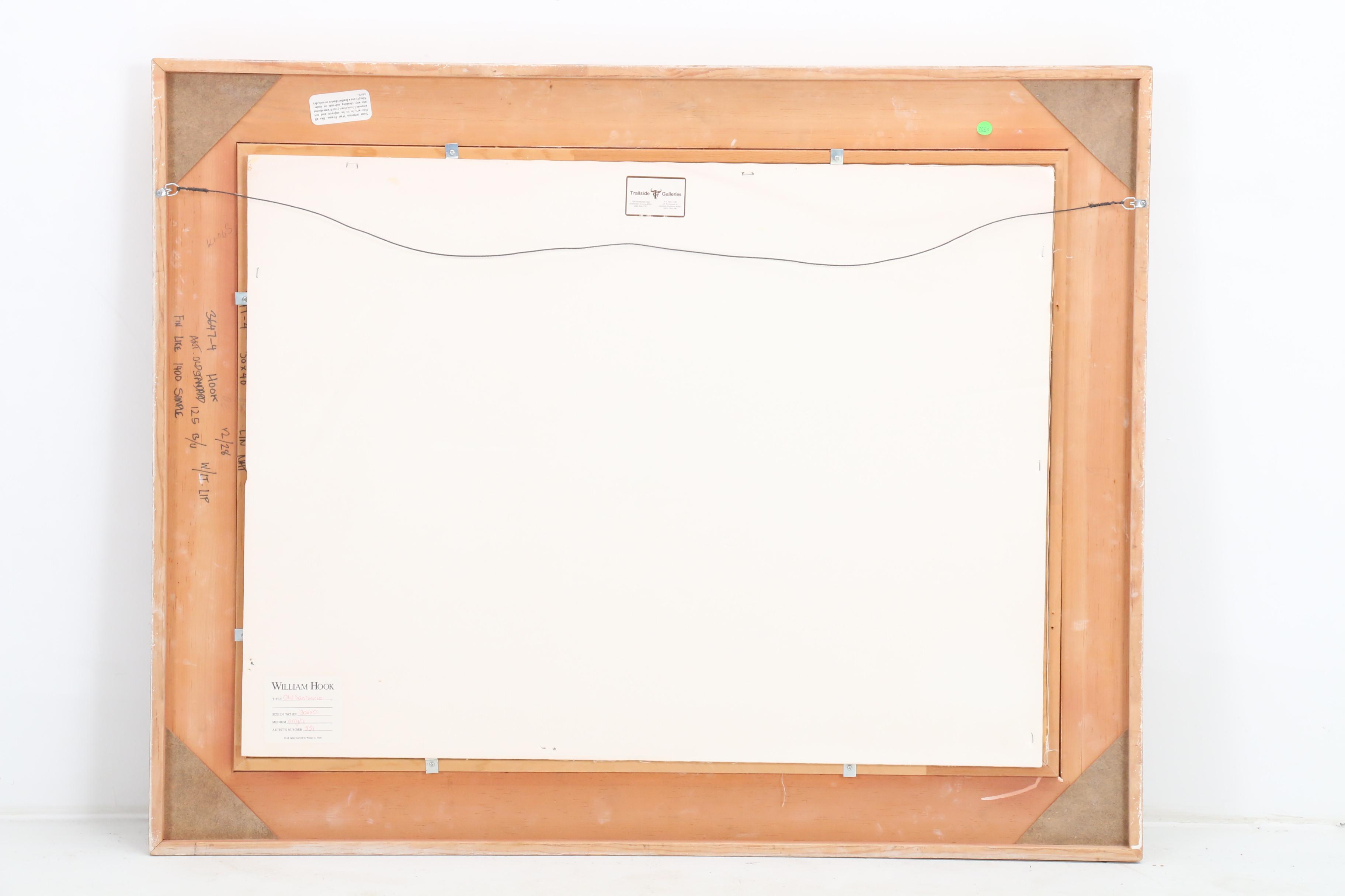 William Cather Hook Acrylic Painting "Old Santuario" | EBTH