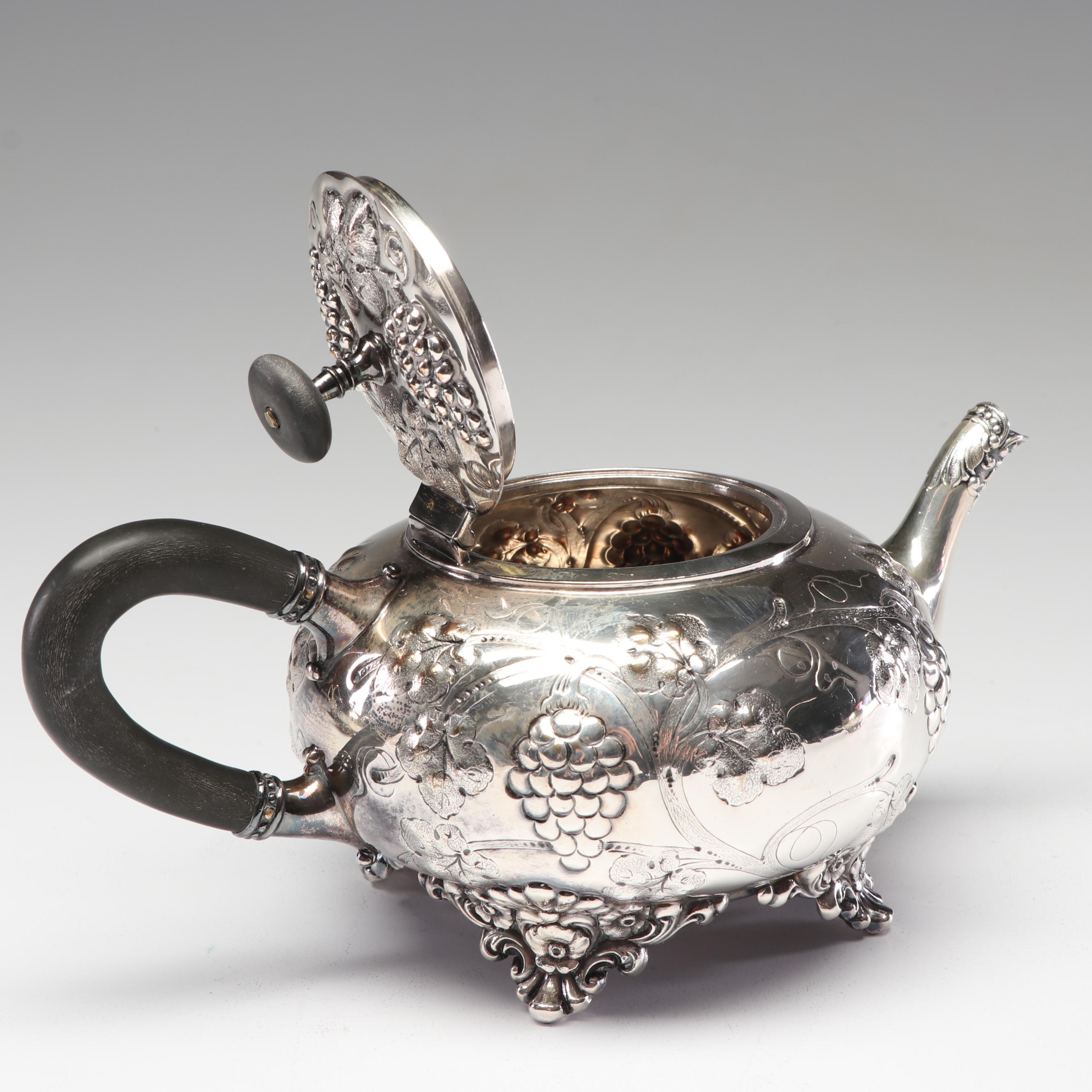 E.G. Webster & Son Silver Plate Service Set, Early to Mid 20th Century ...