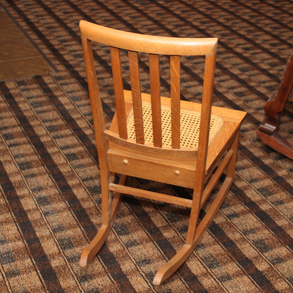 Cane Seat Rocking Chair | EBTH