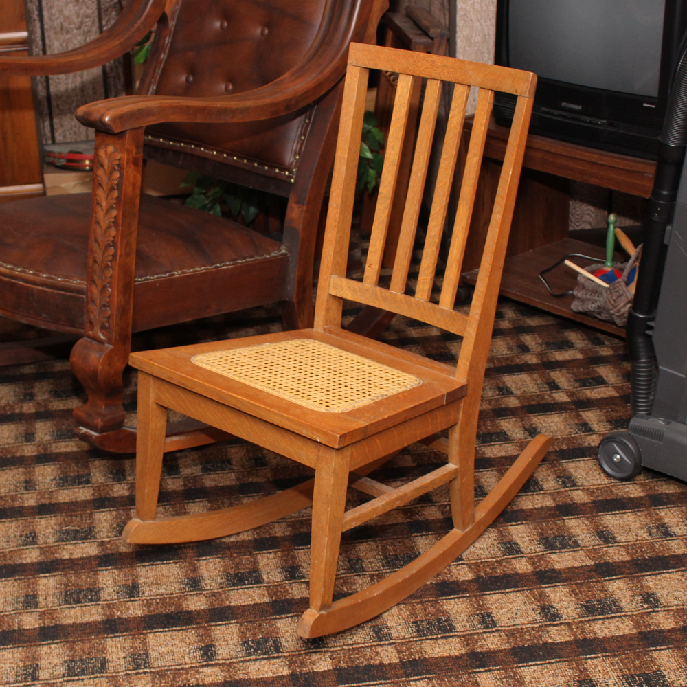 Cane Seat Rocking Chair | EBTH