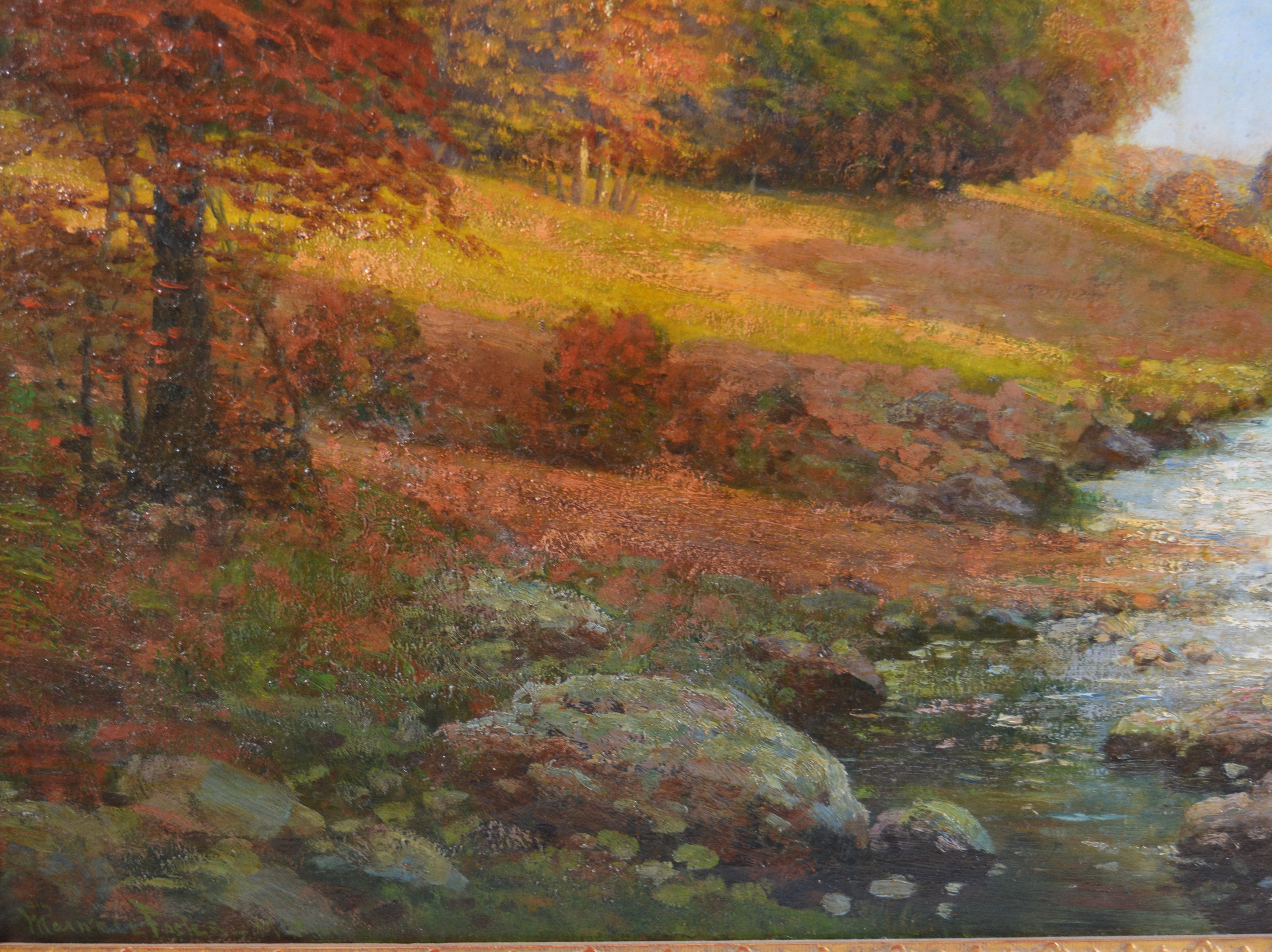 Maxwell Foster Oil Painting of Landscape, Early 20th Century | EBTH
