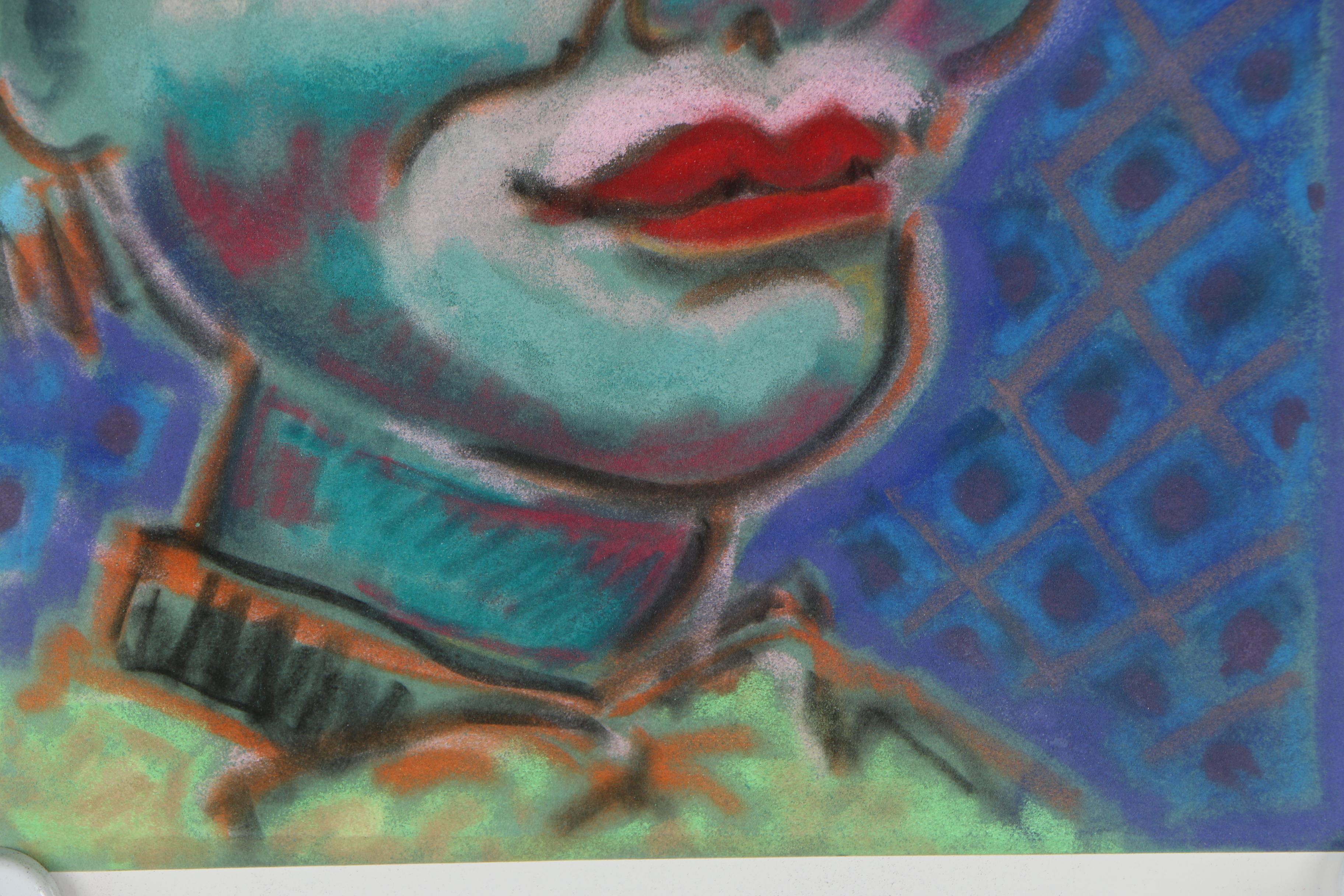 Merle Rosen 2000 Figural Pastel Drawings | EBTH