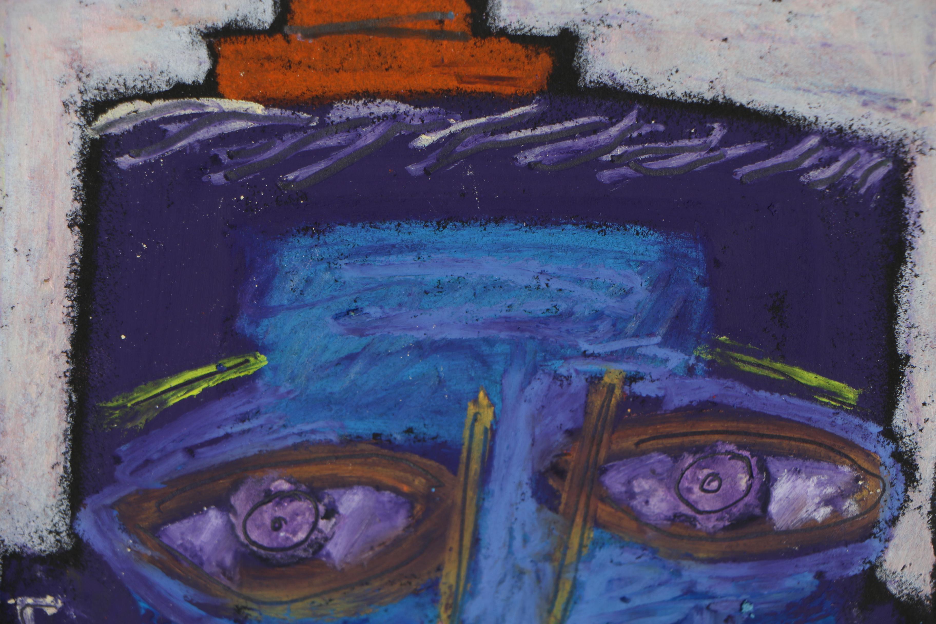 Merle Rosen 2004 Portrait Pastel Drawing | EBTH