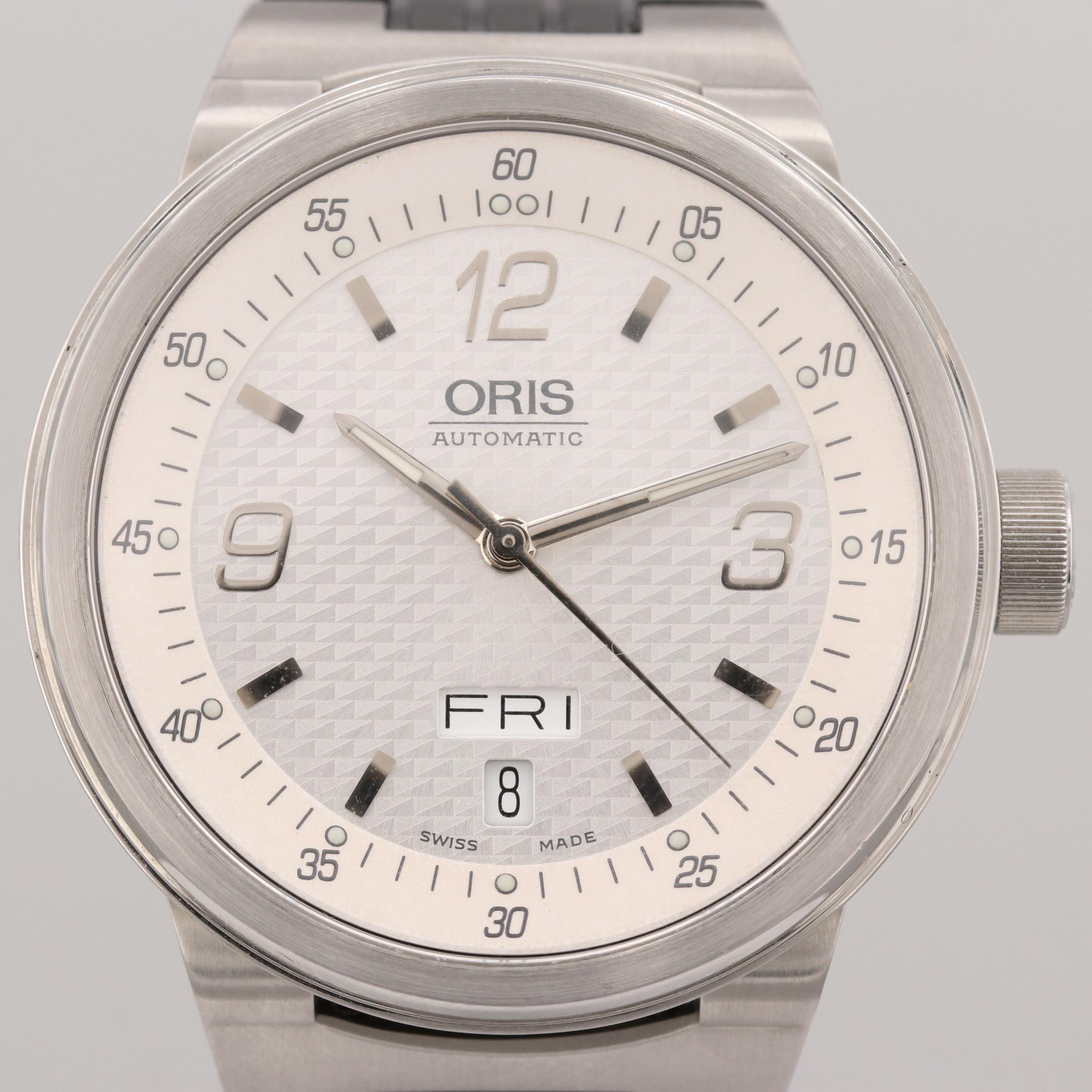 Oris Williams F1 Team Stainless Steel Automatic Wristwatch With Day and ...