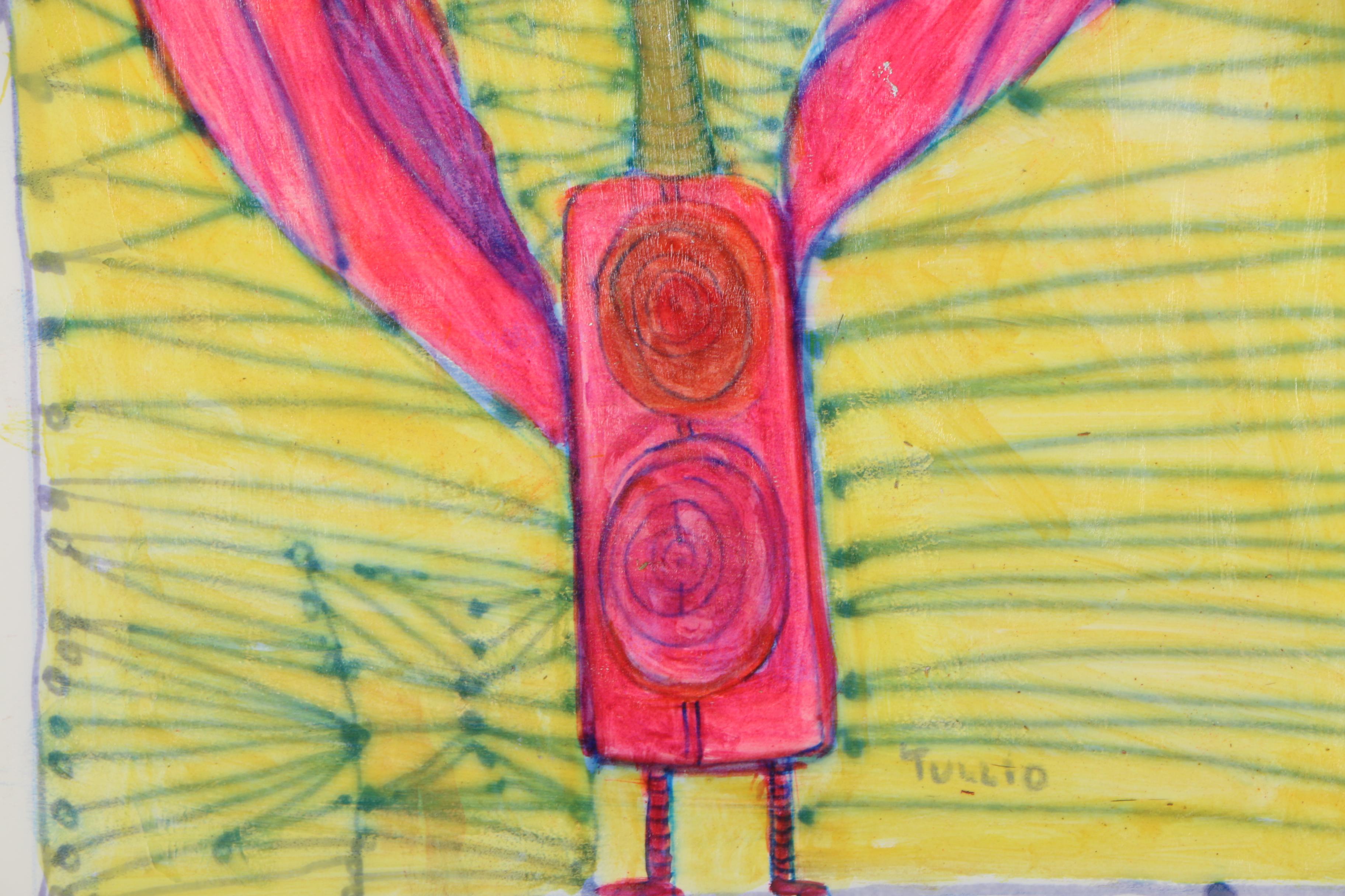 Charles Tullio Mixed Media Paintings | EBTH