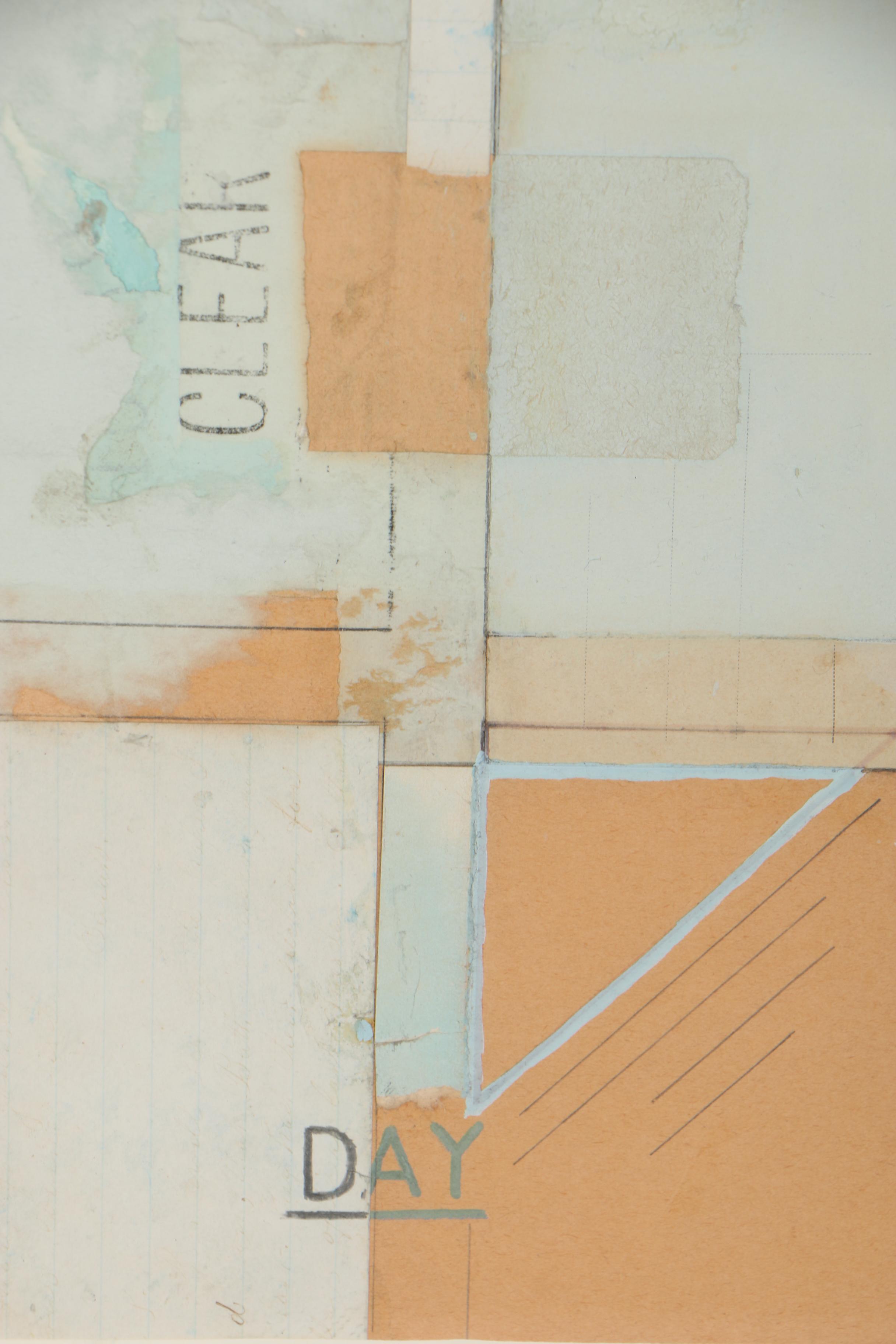 Joe Brainard 1976 Mixed Media Collage "Clear Day" | EBTH