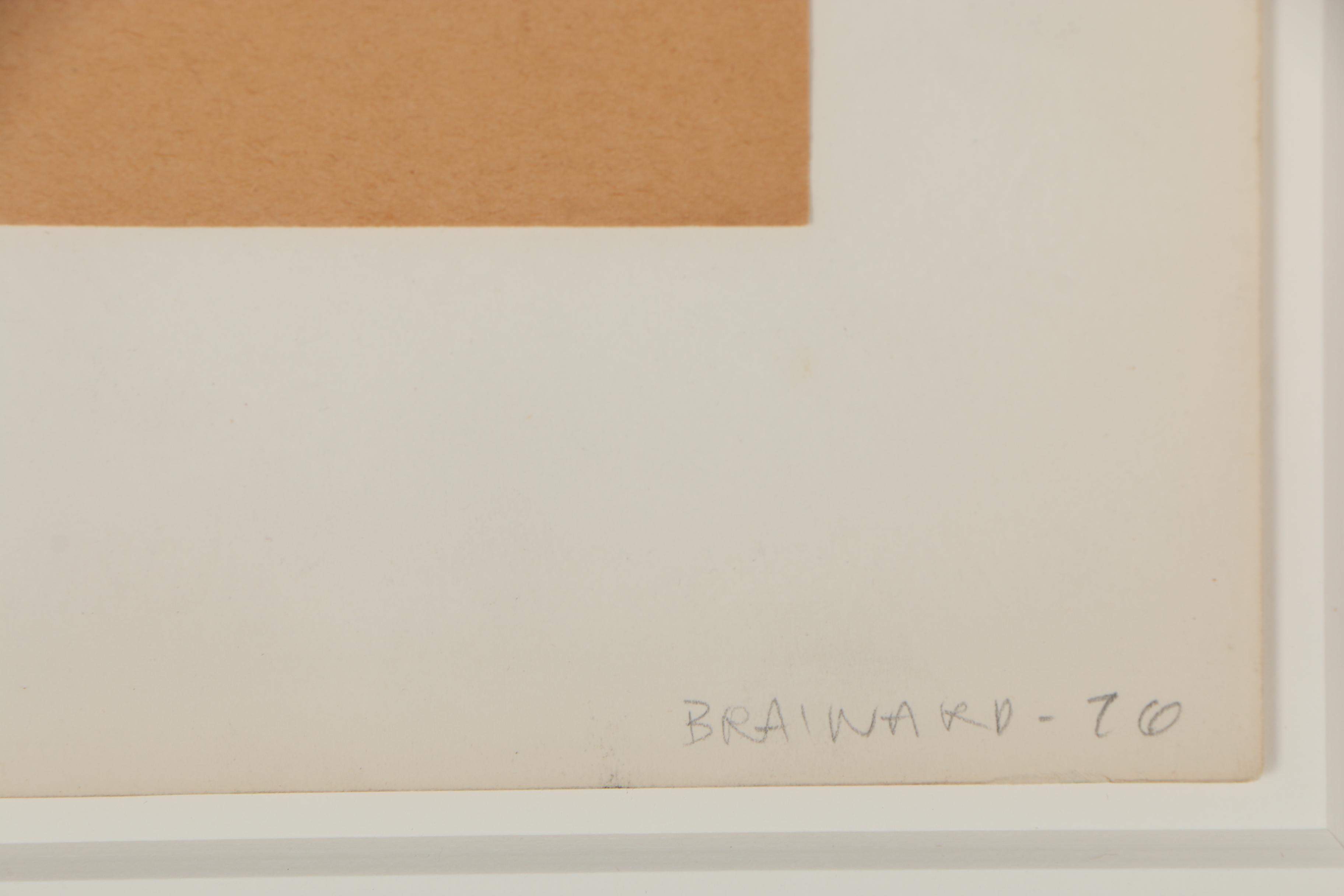 Joe Brainard 1976 Mixed Media Collage "Clear Day" | EBTH