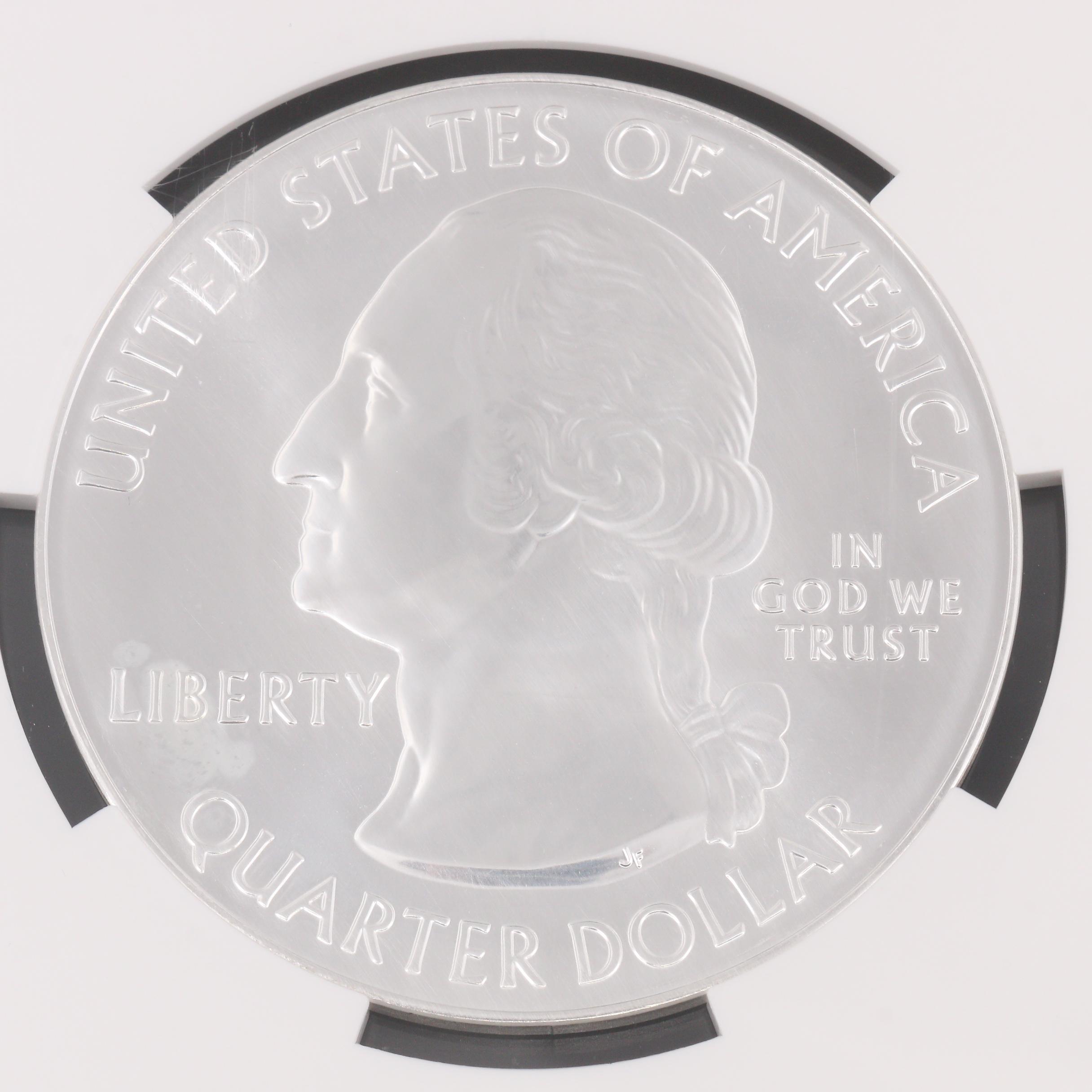 NGC Graded 2011 "America The Beautiful" Five Ounce Commemorative ...