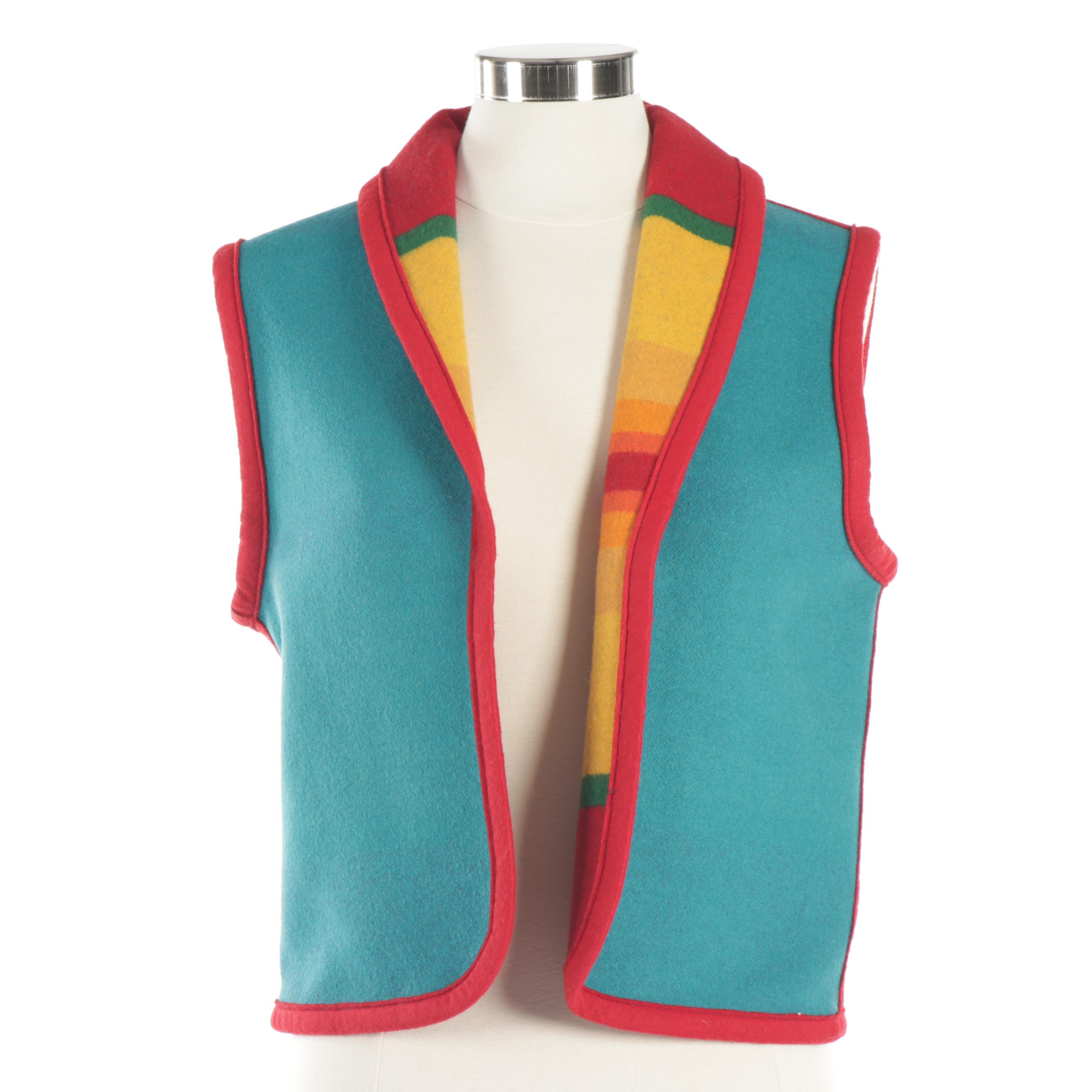 Pendleton Originals Multicolor Wool Vest | EBTH