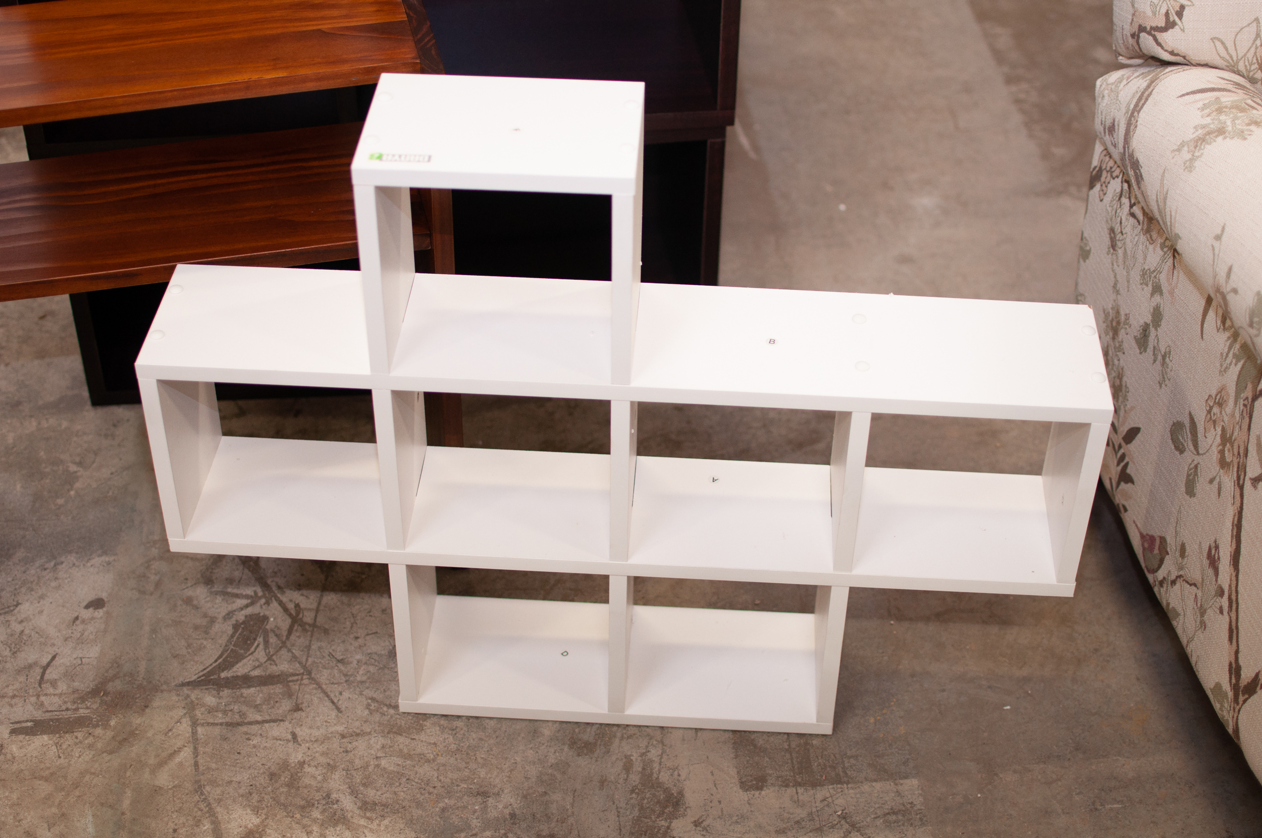 Wooden Cubicle Shelving and Storage, Contemporary | EBTH