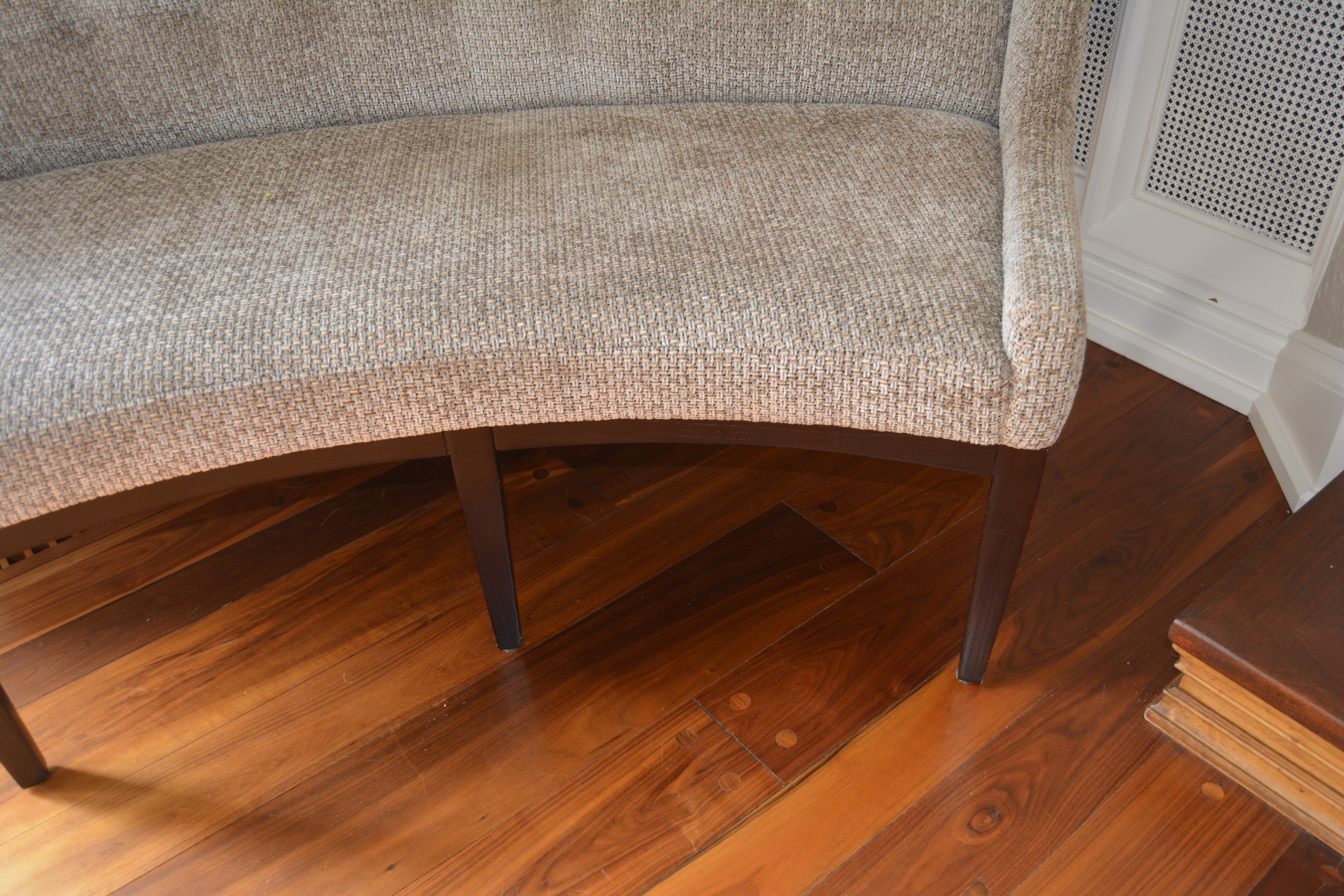 Michael Weiss / Vanguard Furniture "Alton Banquette" Curved Settee ...