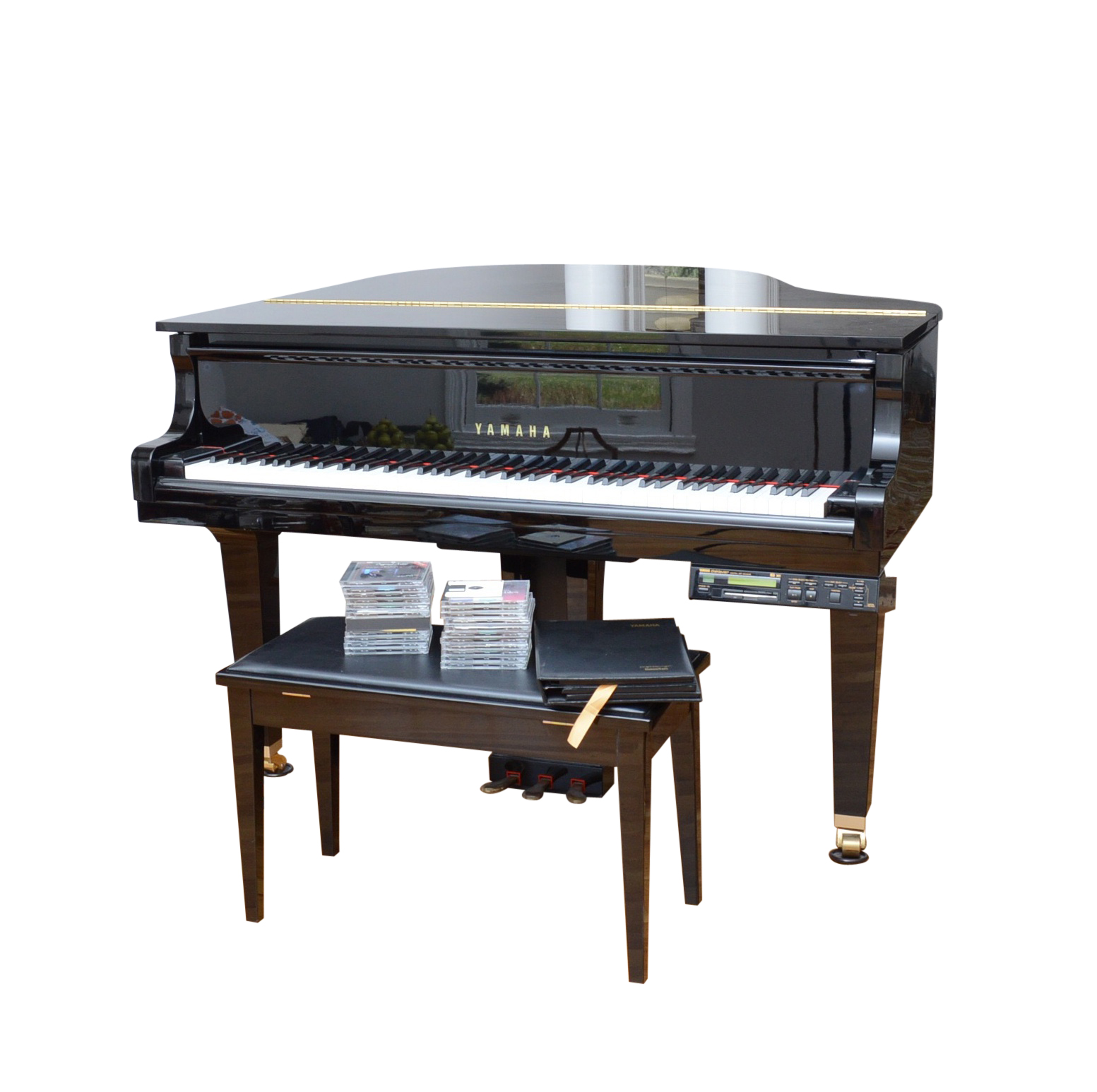 Yamaha GA1 Baby Grand Player Piano with Bench | EBTH