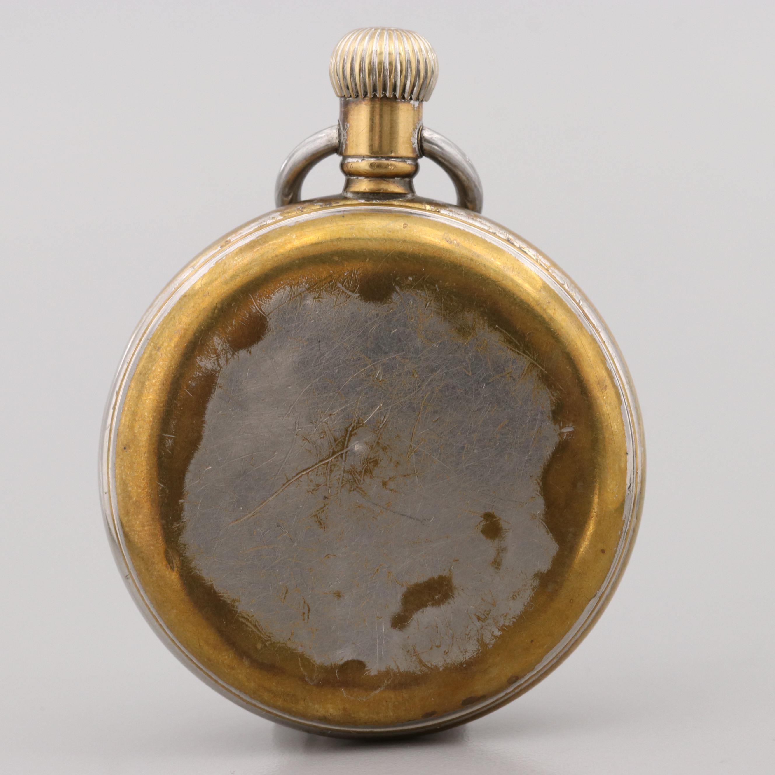 Antique Ansonia Base Metal Pocket Watch | EBTH