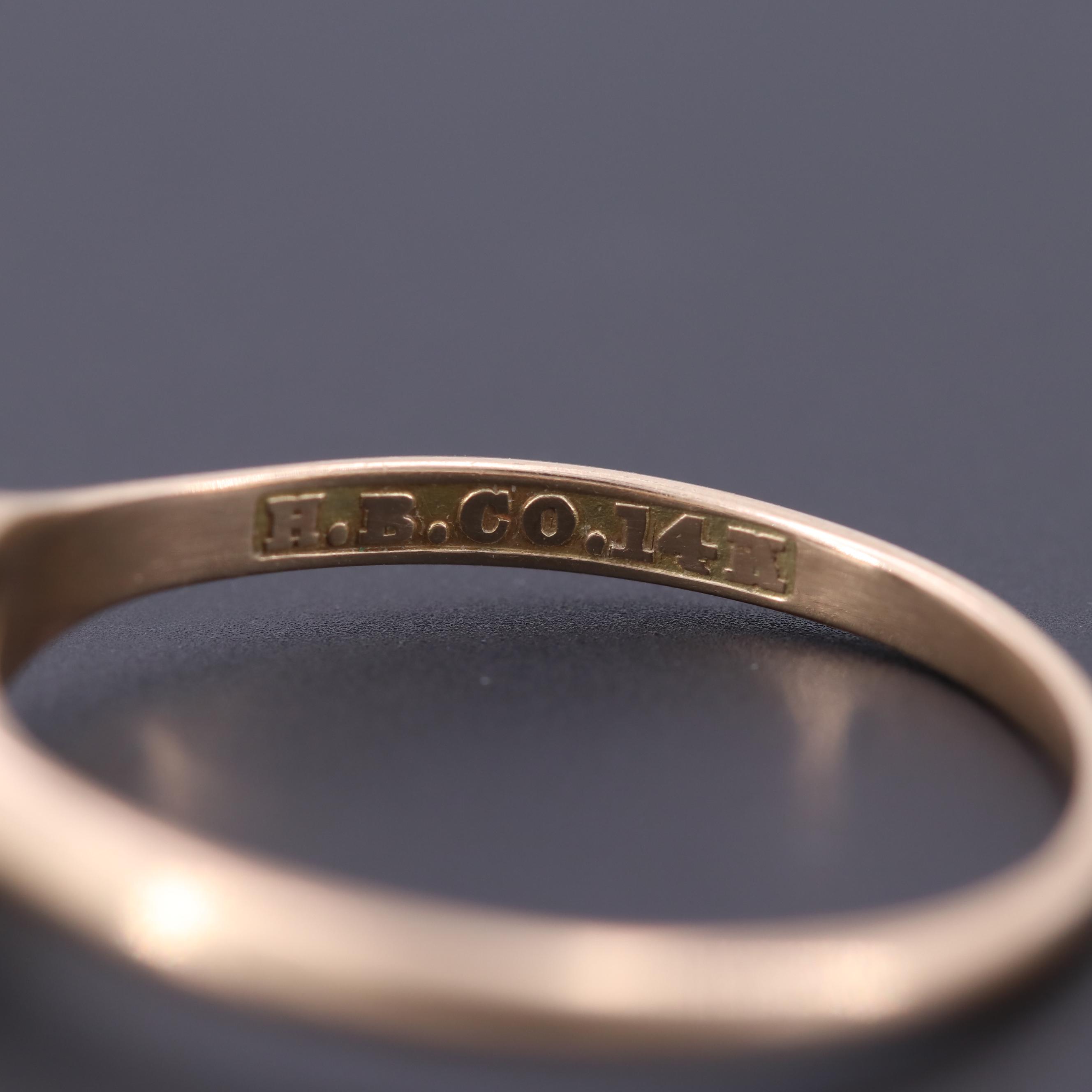 14K Yellow Gold Diamond Ring | EBTH