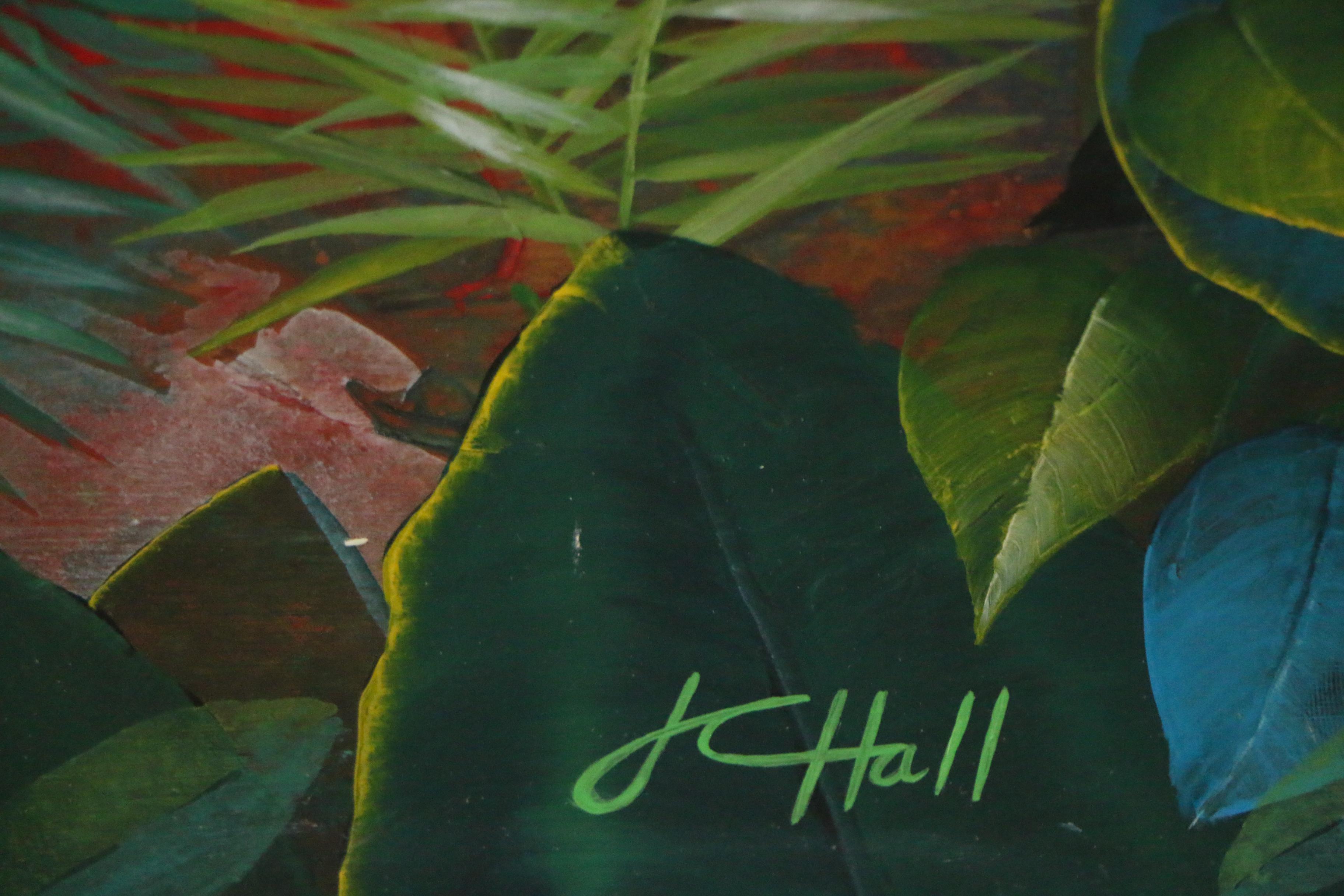 J.C. Hall Mural-Sized Acrylic Painting "Tropical Paradise" | EBTH