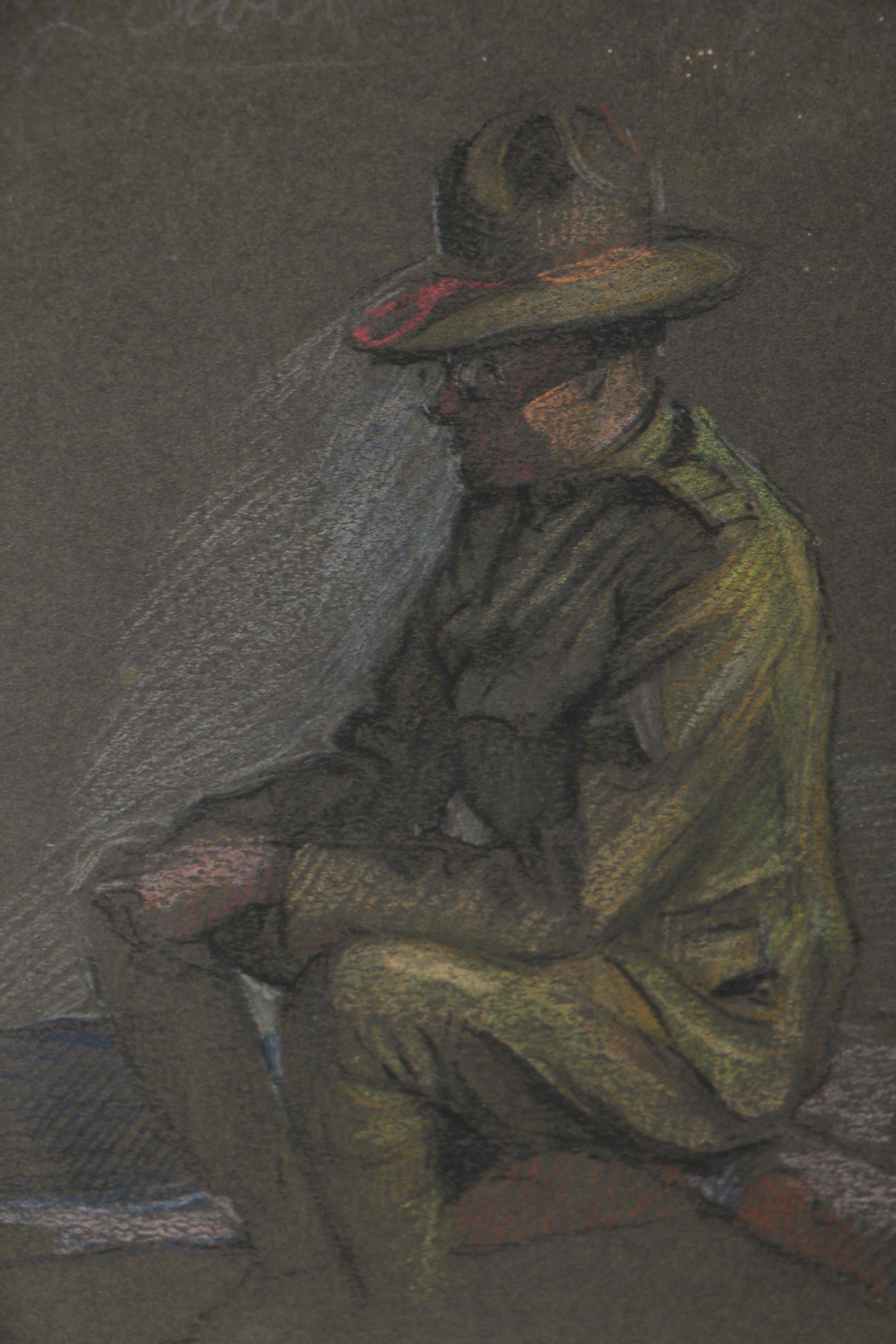Robert Whitmore Figural Pastel Drawings, Circa 1917 | EBTH