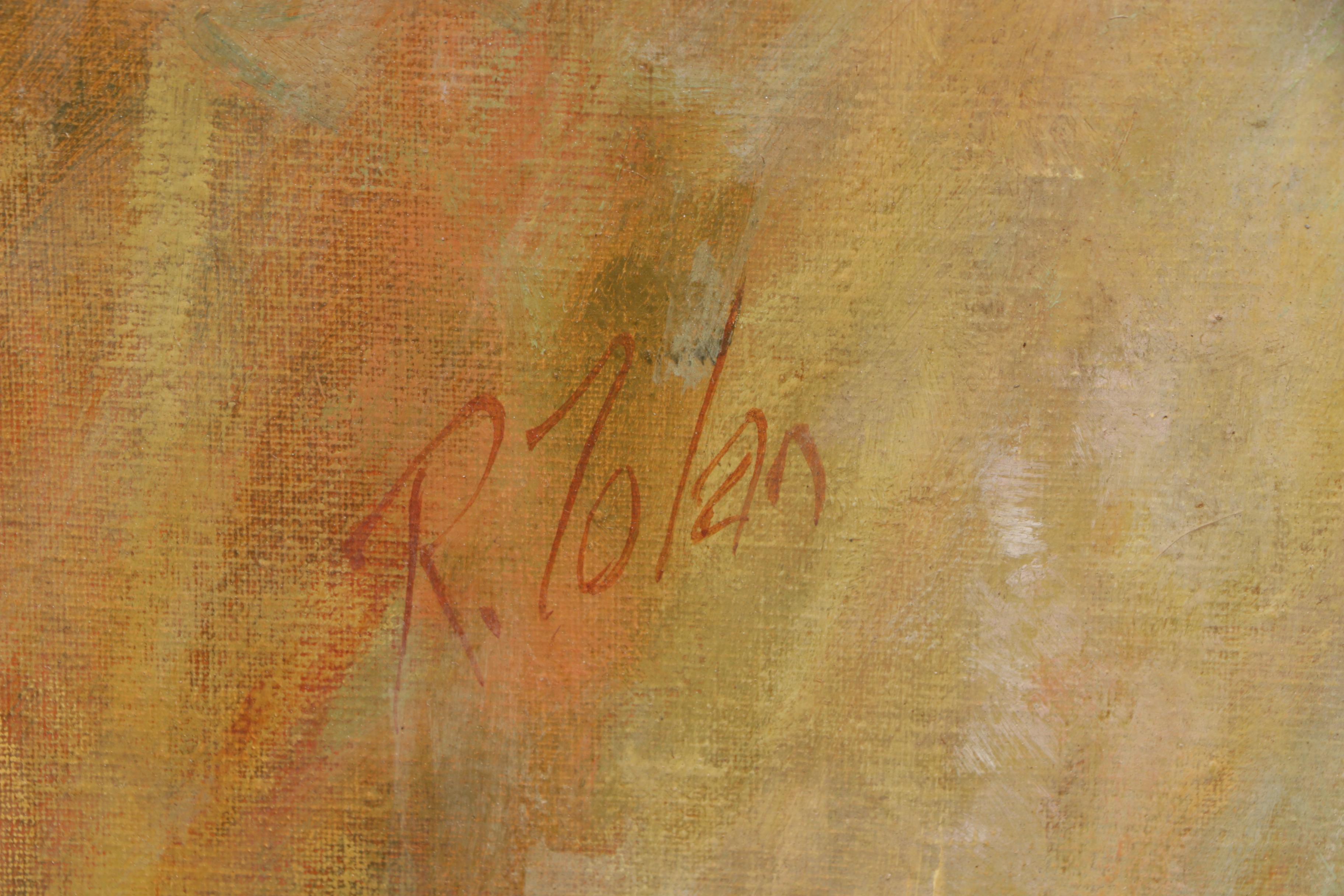 Richard Tolan Oil Painting "Figure Study" | EBTH