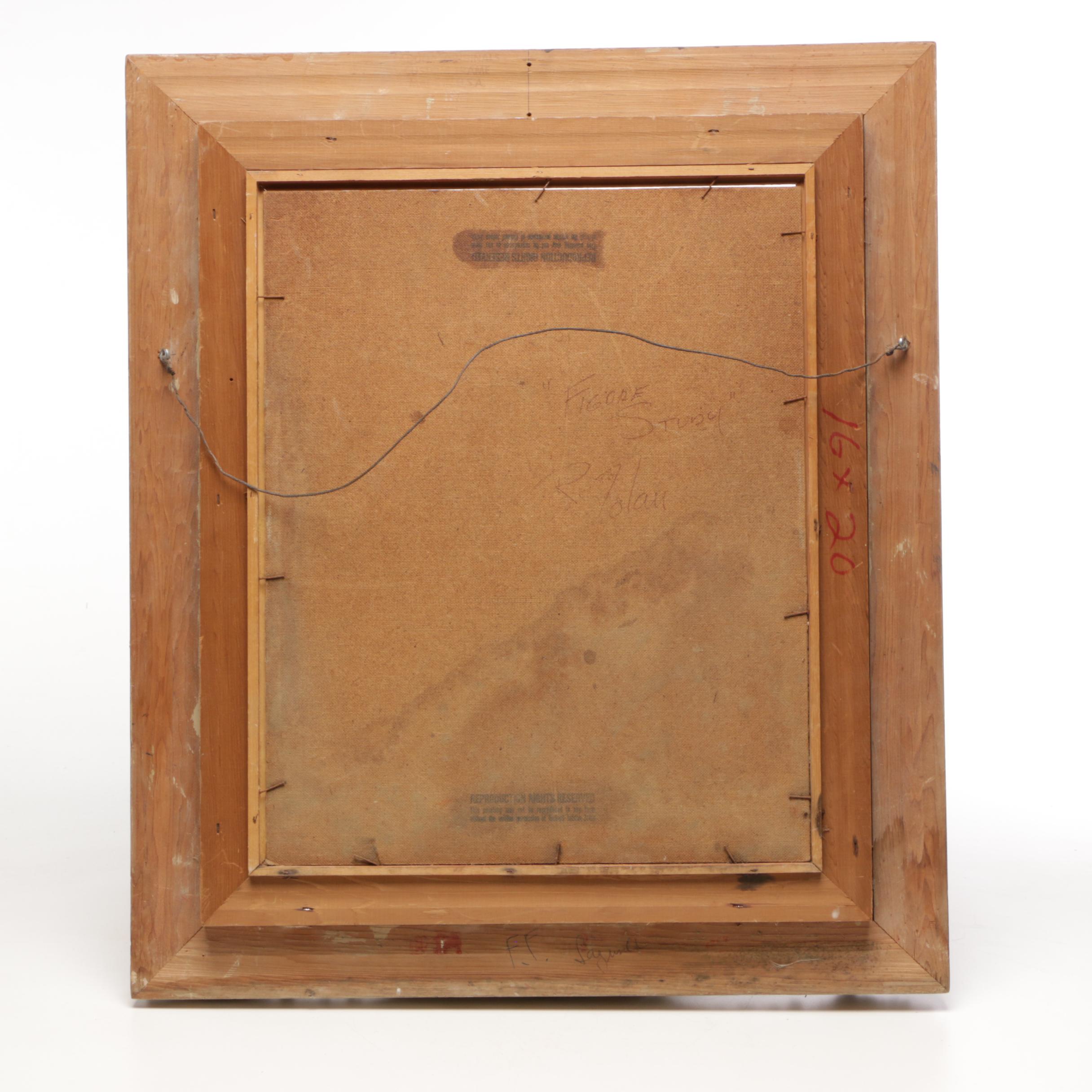 Richard Tolan Oil Painting "Figure Study" | EBTH