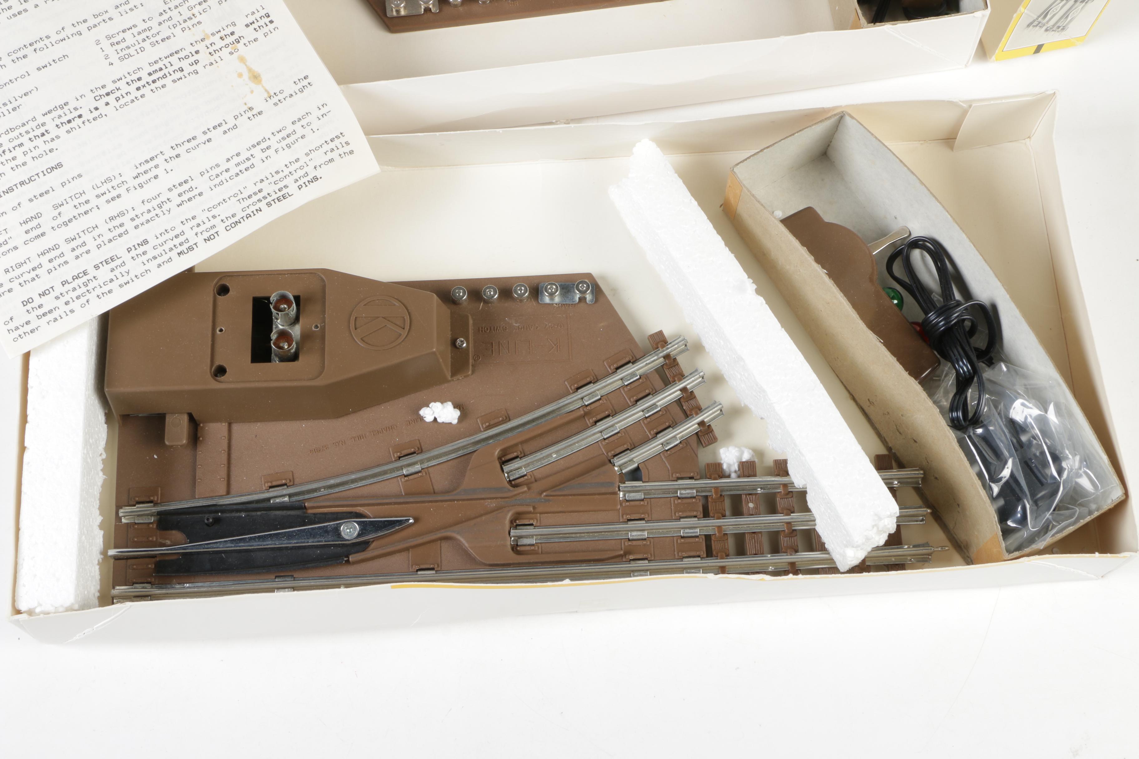 K-Line O and O-27 Gauge Manual Control Switches | EBTH