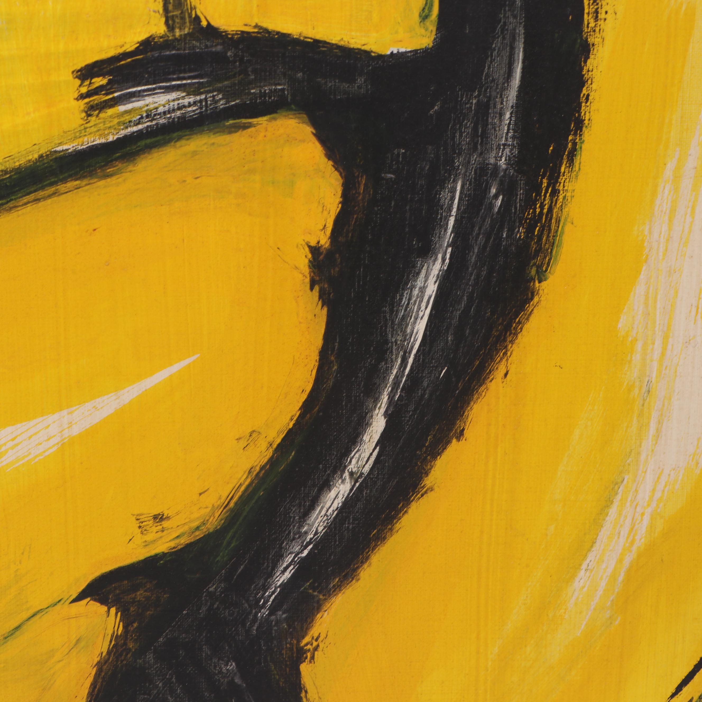 Rosamond A. Brown Abstract Oil Painting, 1970 | EBTH