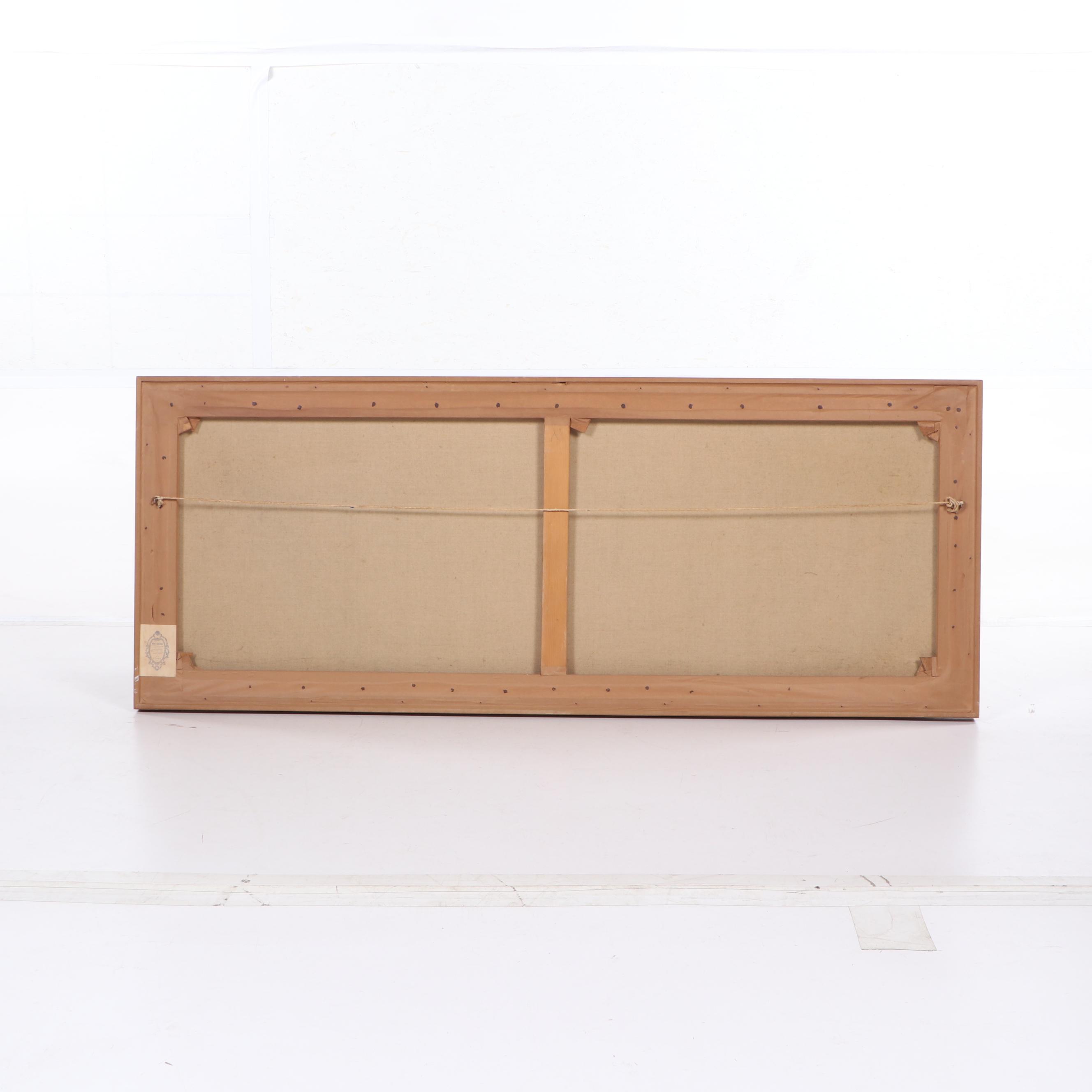 Rosamond A. Brown Abstract Oil Painting, 1970 | EBTH