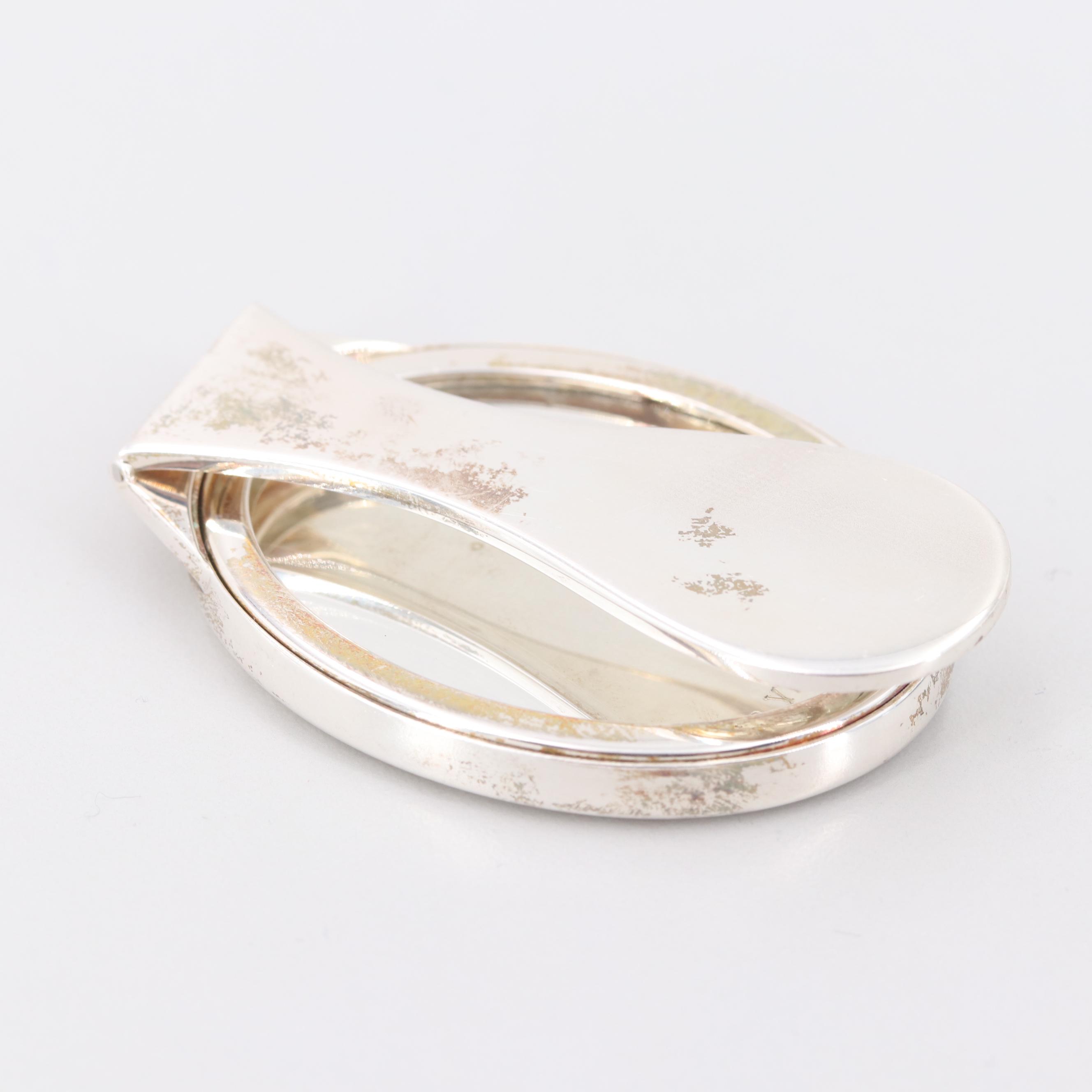 Tiffany & Co Sterling Silver Folding Compact Mirror | EBTH