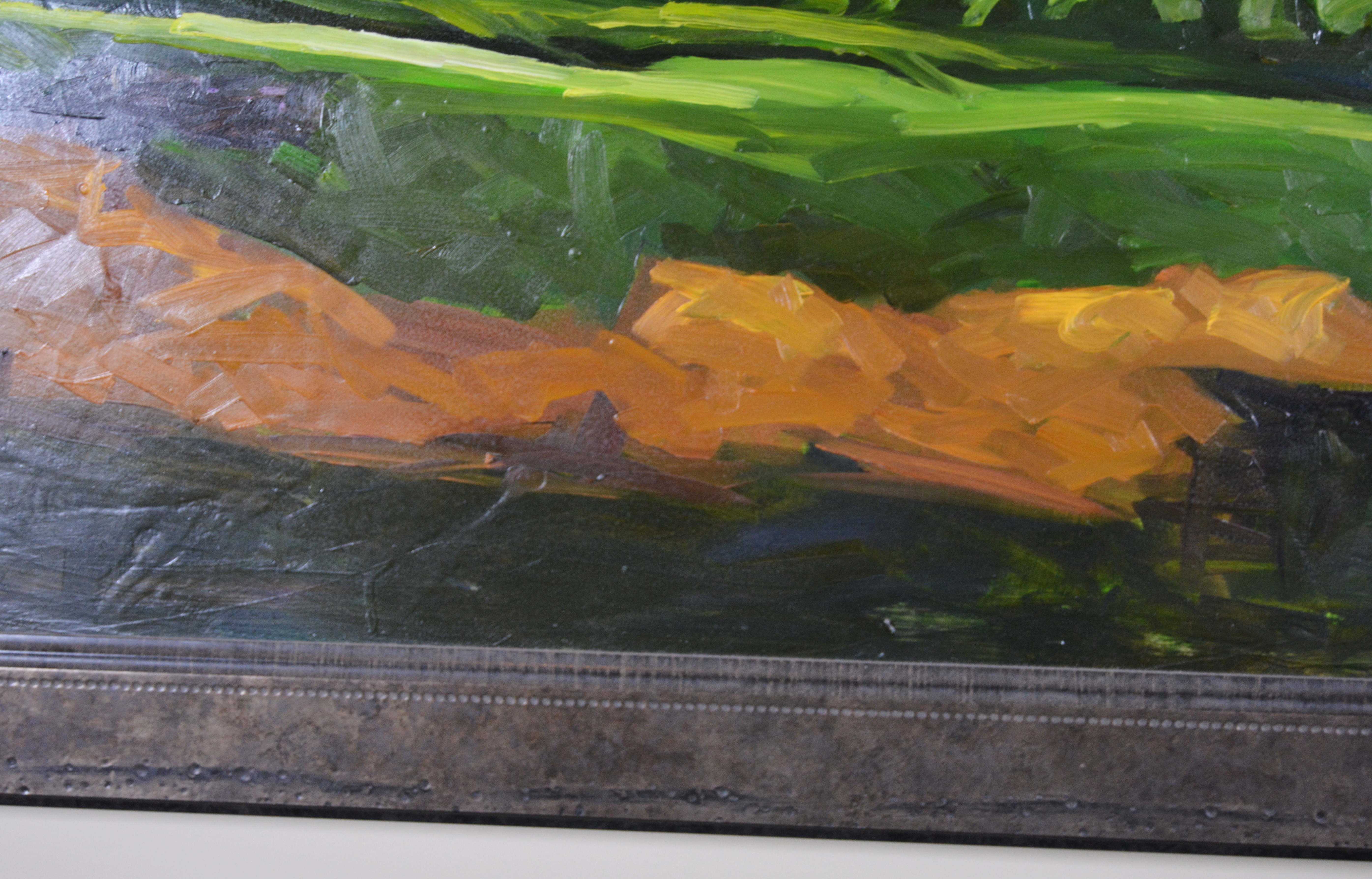Aaron Fritz Mountain Landscape Oil Painting | EBTH