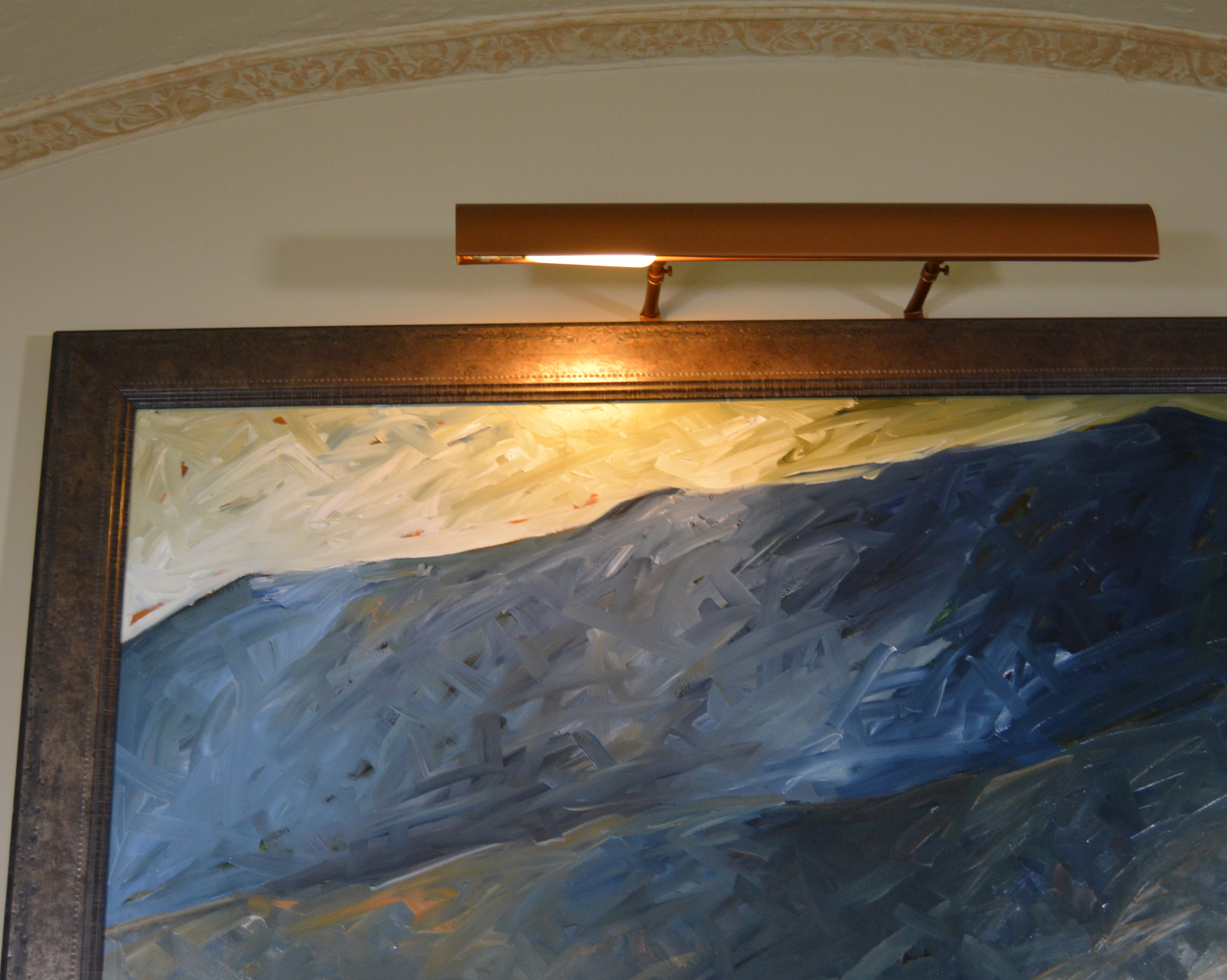 Aaron Fritz Mountain Landscape Oil Painting | EBTH