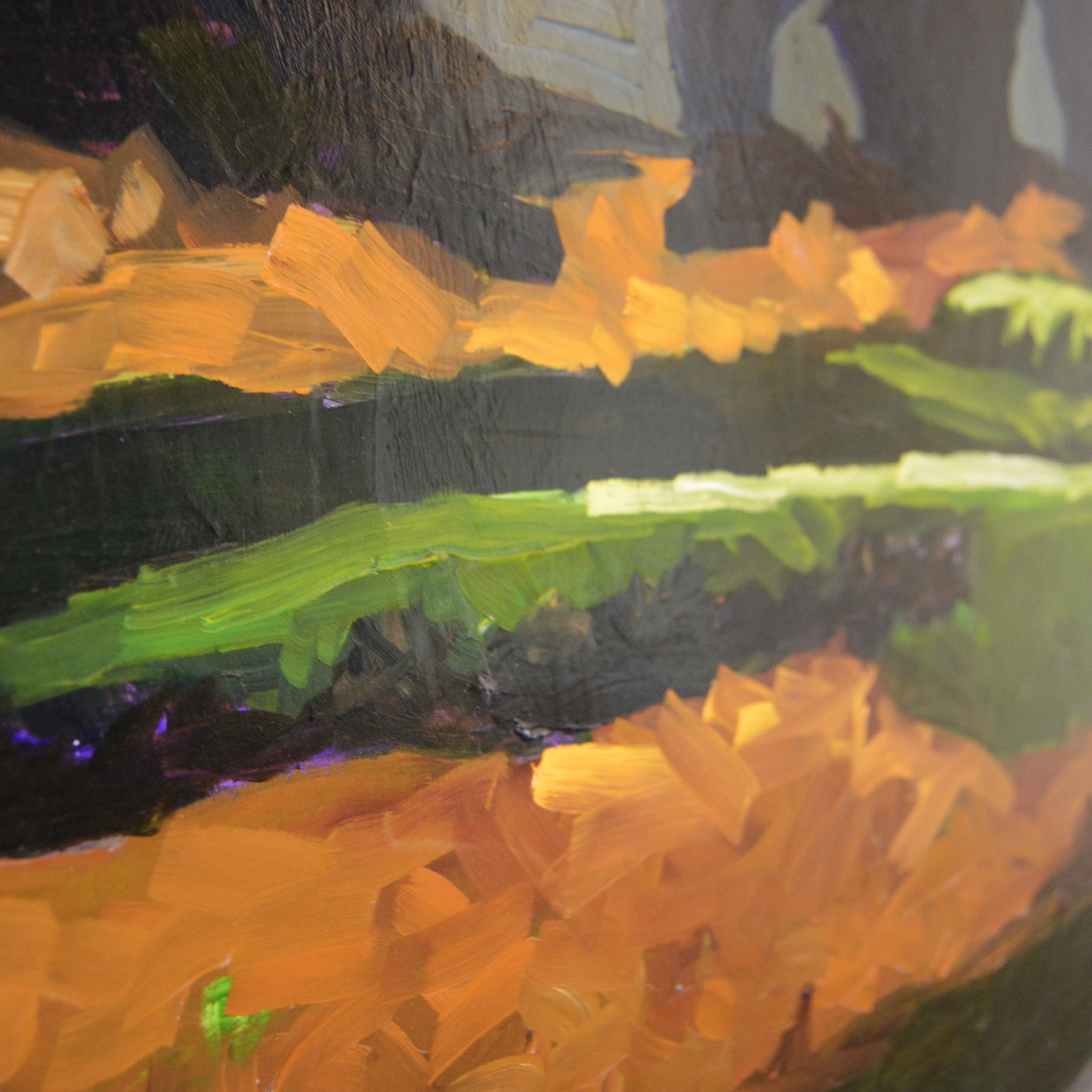 Aaron Fritz Mountain Landscape Oil Painting | EBTH