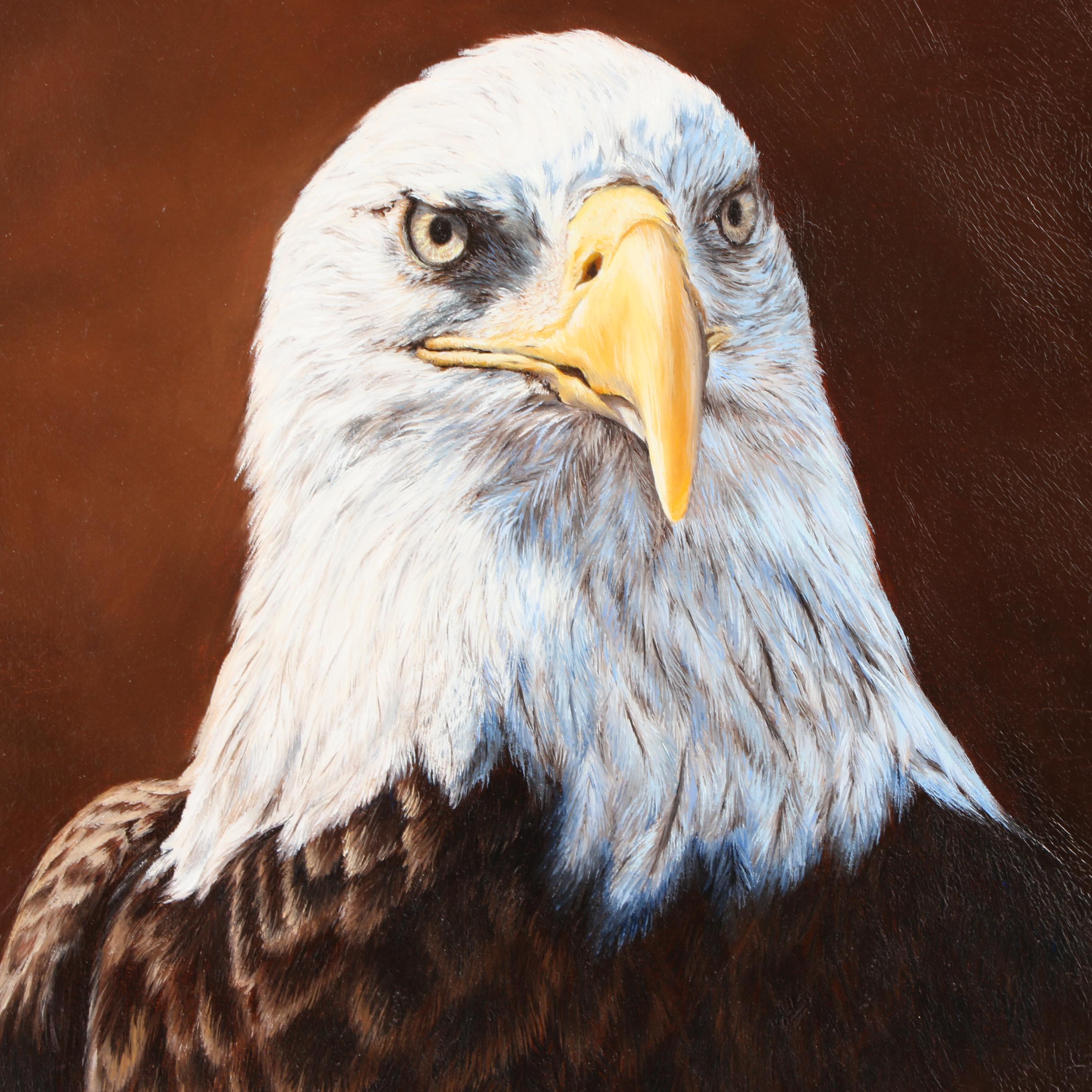 Renee Slaughter Oil Painting "Noble Gaze" | EBTH