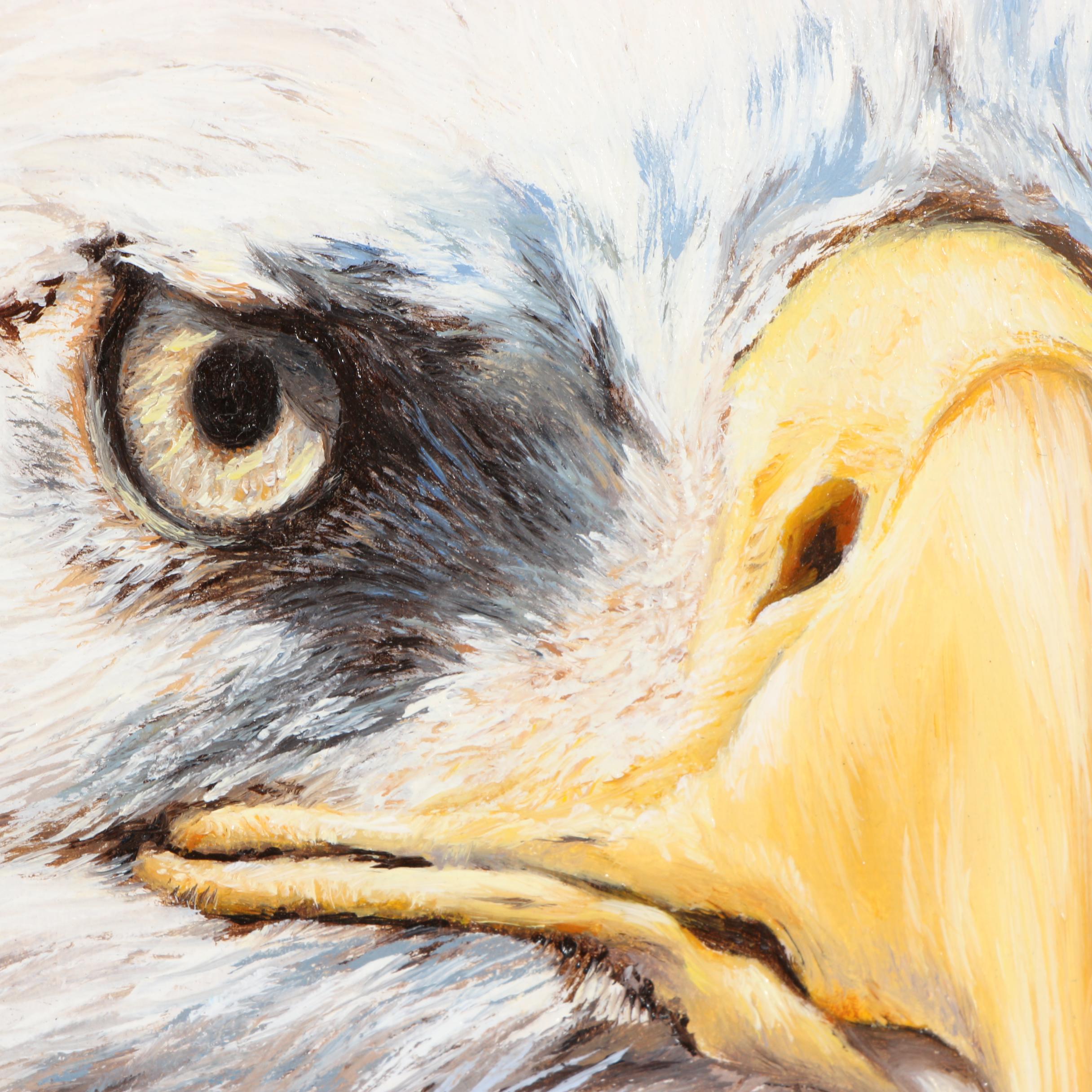 Renee Slaughter Oil Painting "Noble Gaze" | EBTH