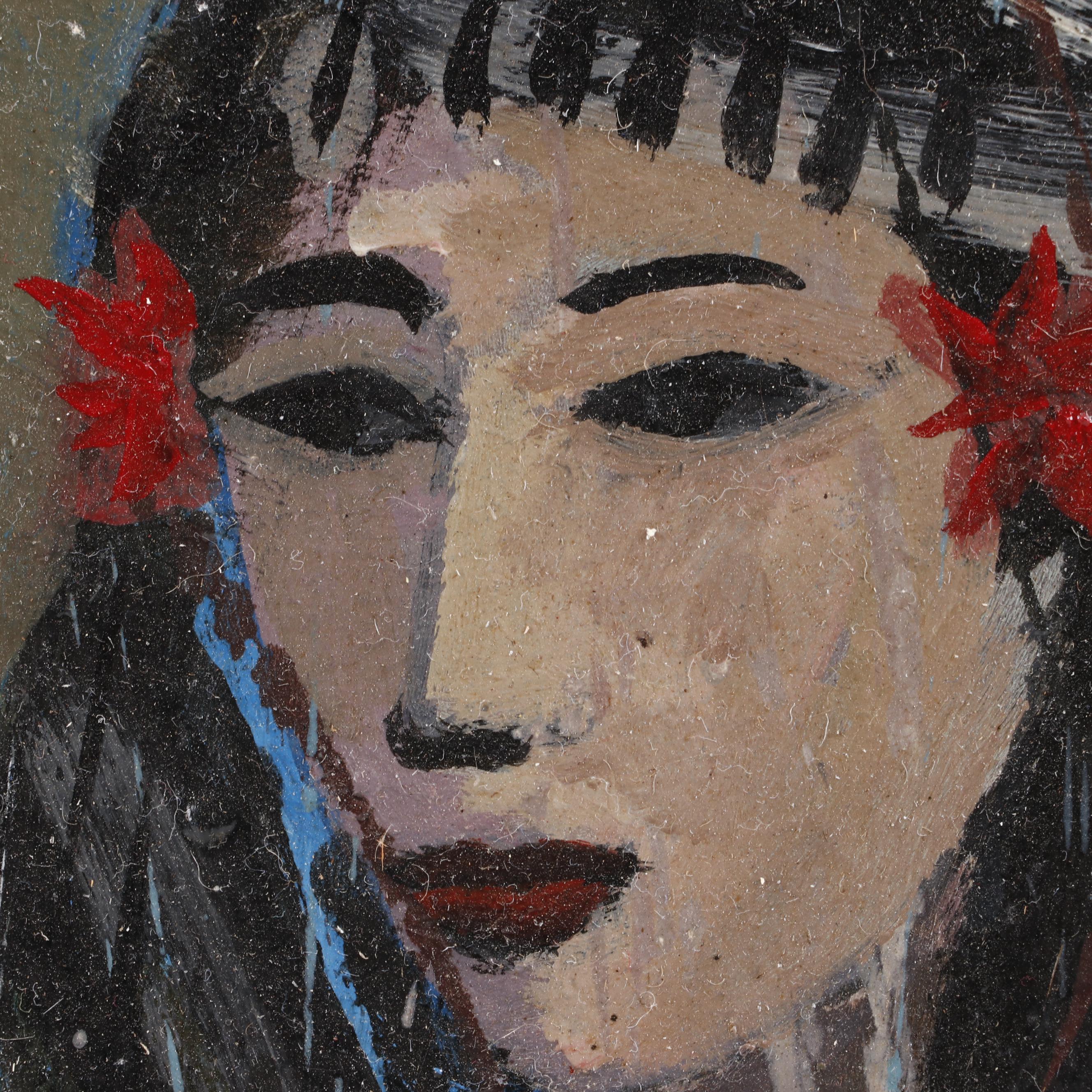 Manuel Parra 1959 Portrait Oil Painting | EBTH