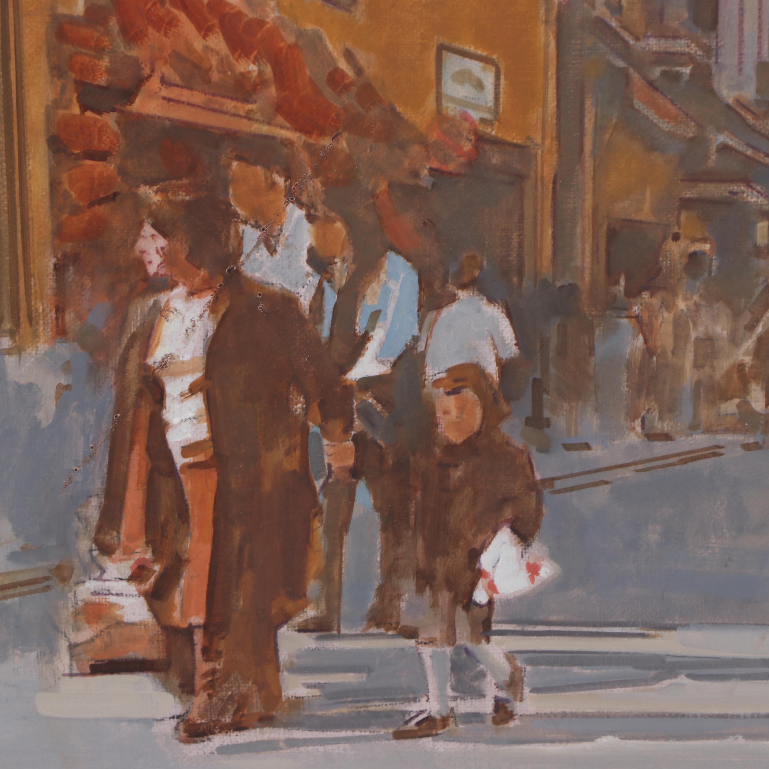 Vladimir Oil Painting of a Street Scene | EBTH