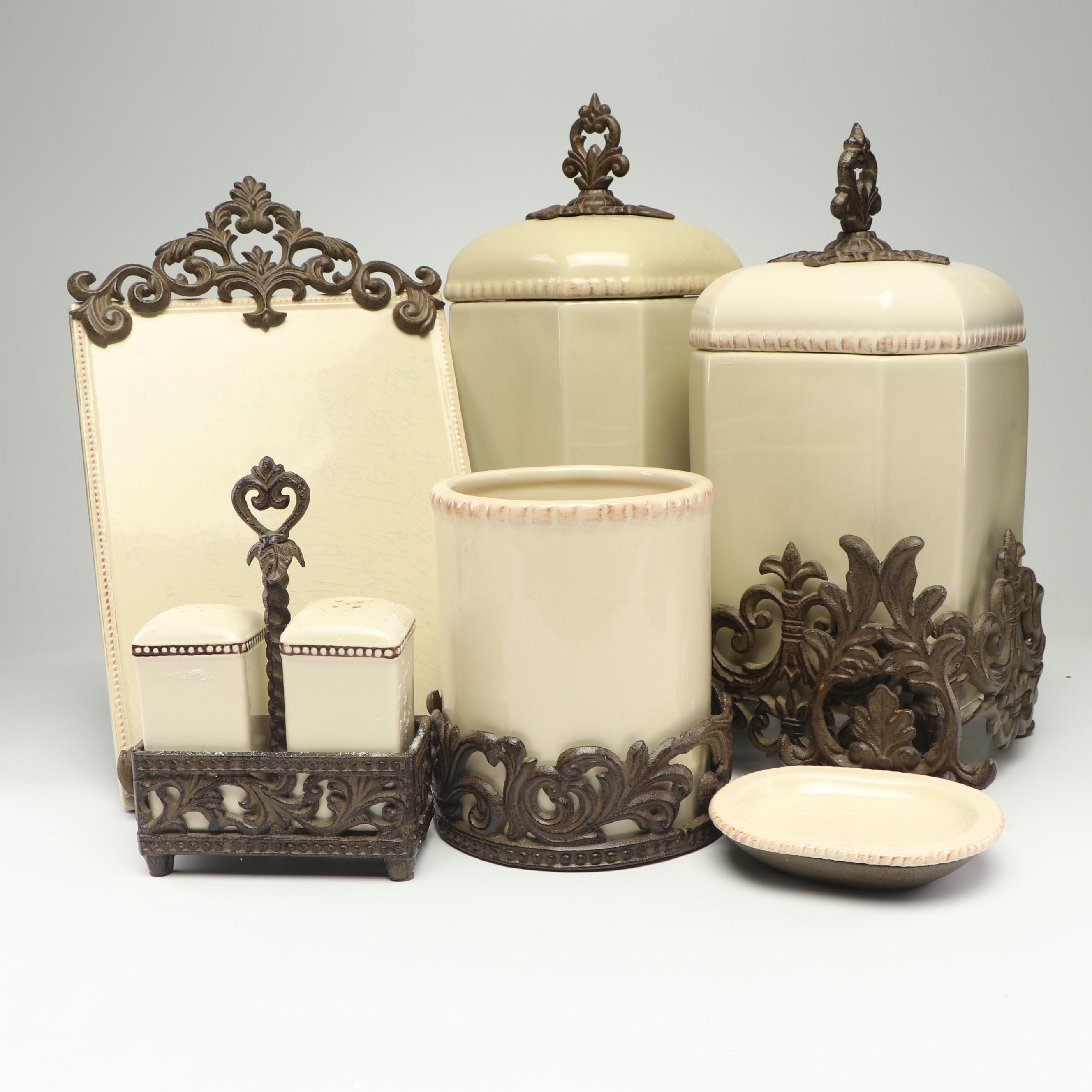 Gracious Goods Canister and Kitchen Set | EBTH