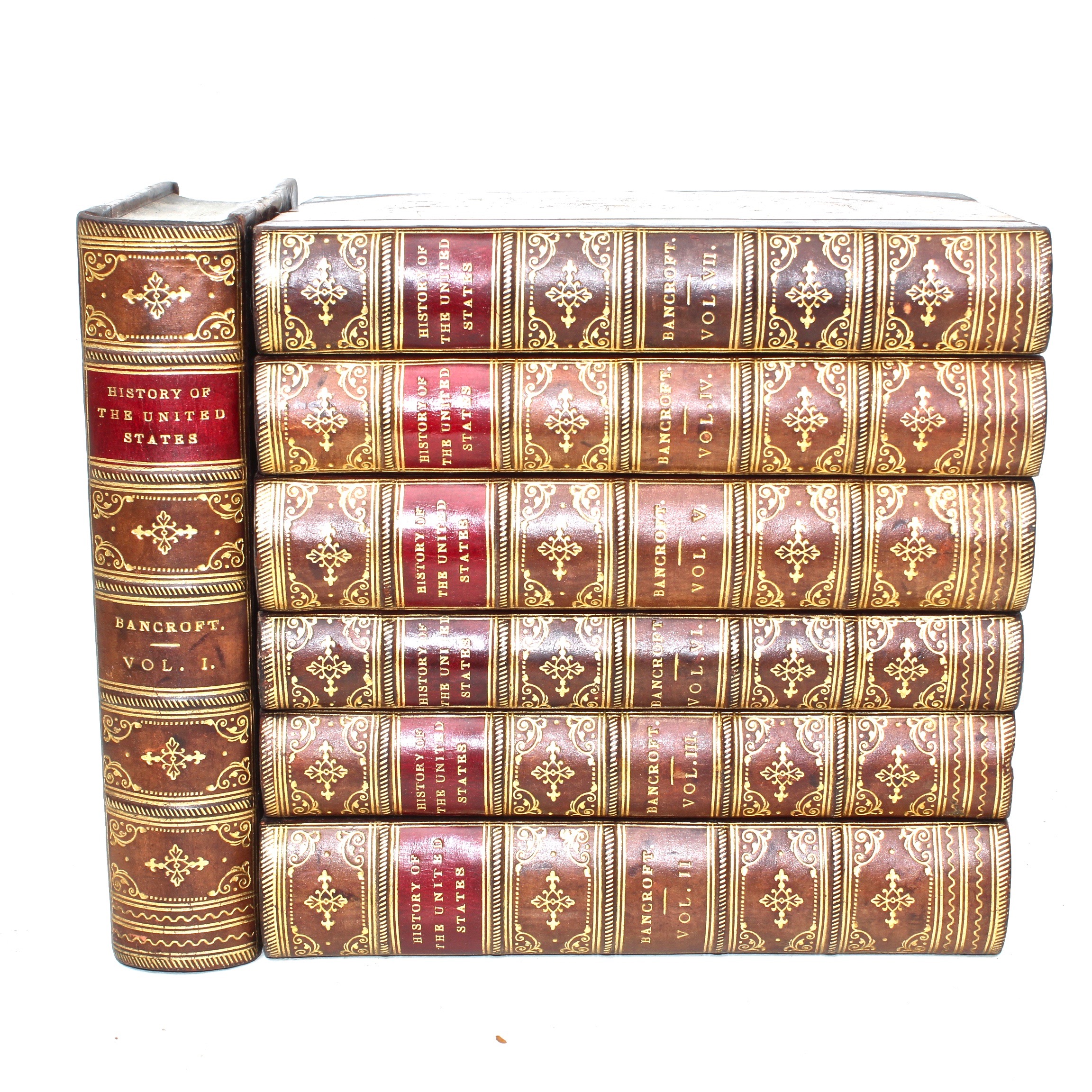 "History of the United States" 7 Volume Set by George Bancroft | EBTH