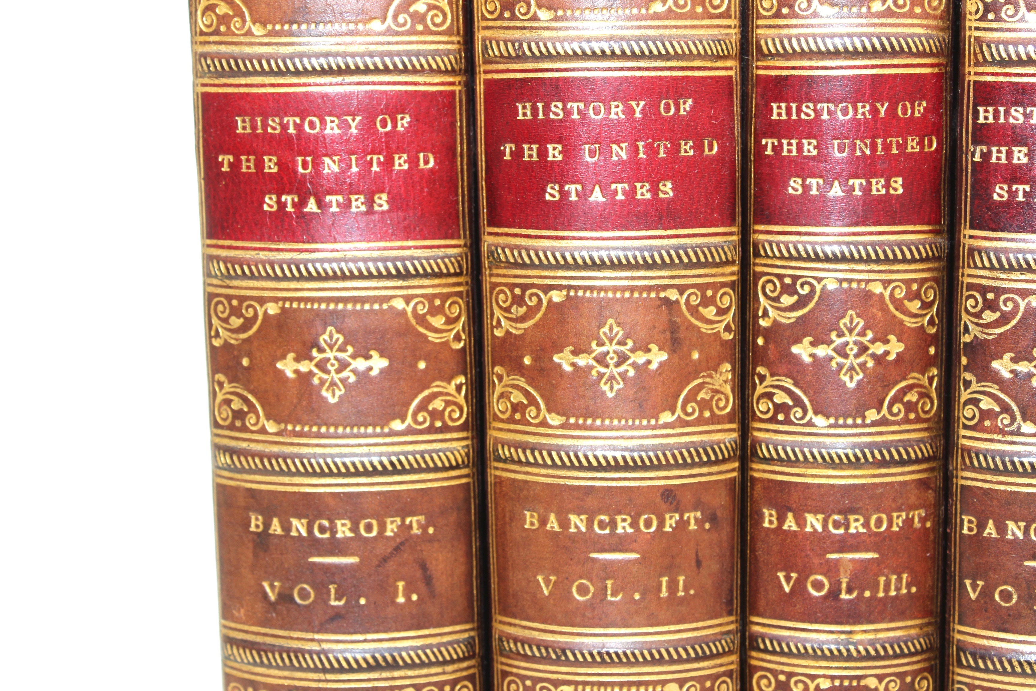 "History of the United States" 7 Volume Set by George Bancroft | EBTH