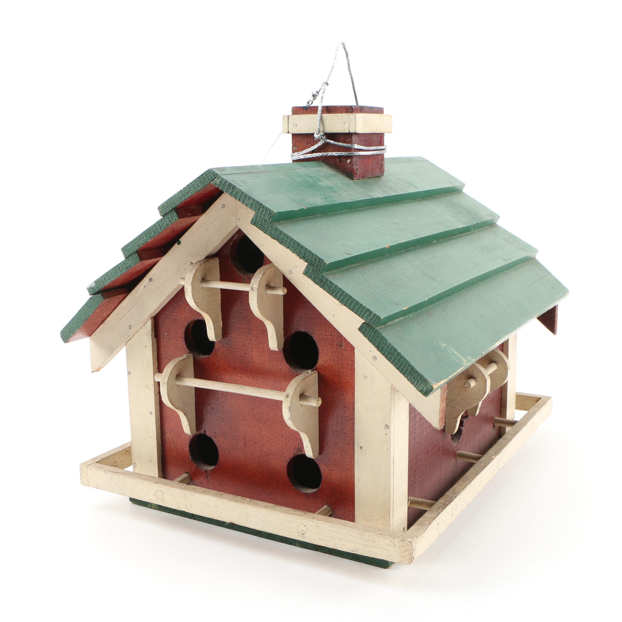 Handmade Wooden Martin Bird House | EBTH