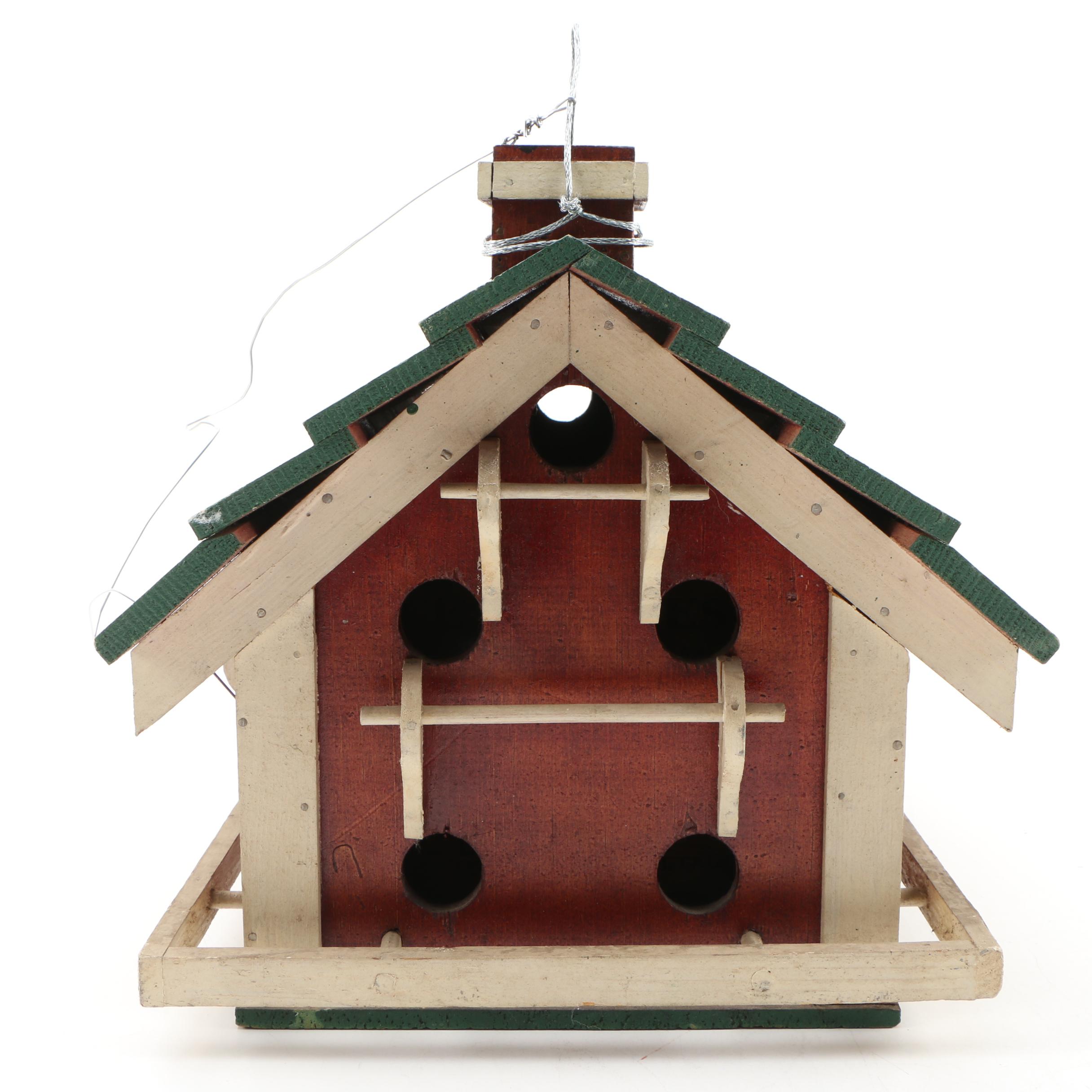 Handmade Wooden Martin Bird House | EBTH