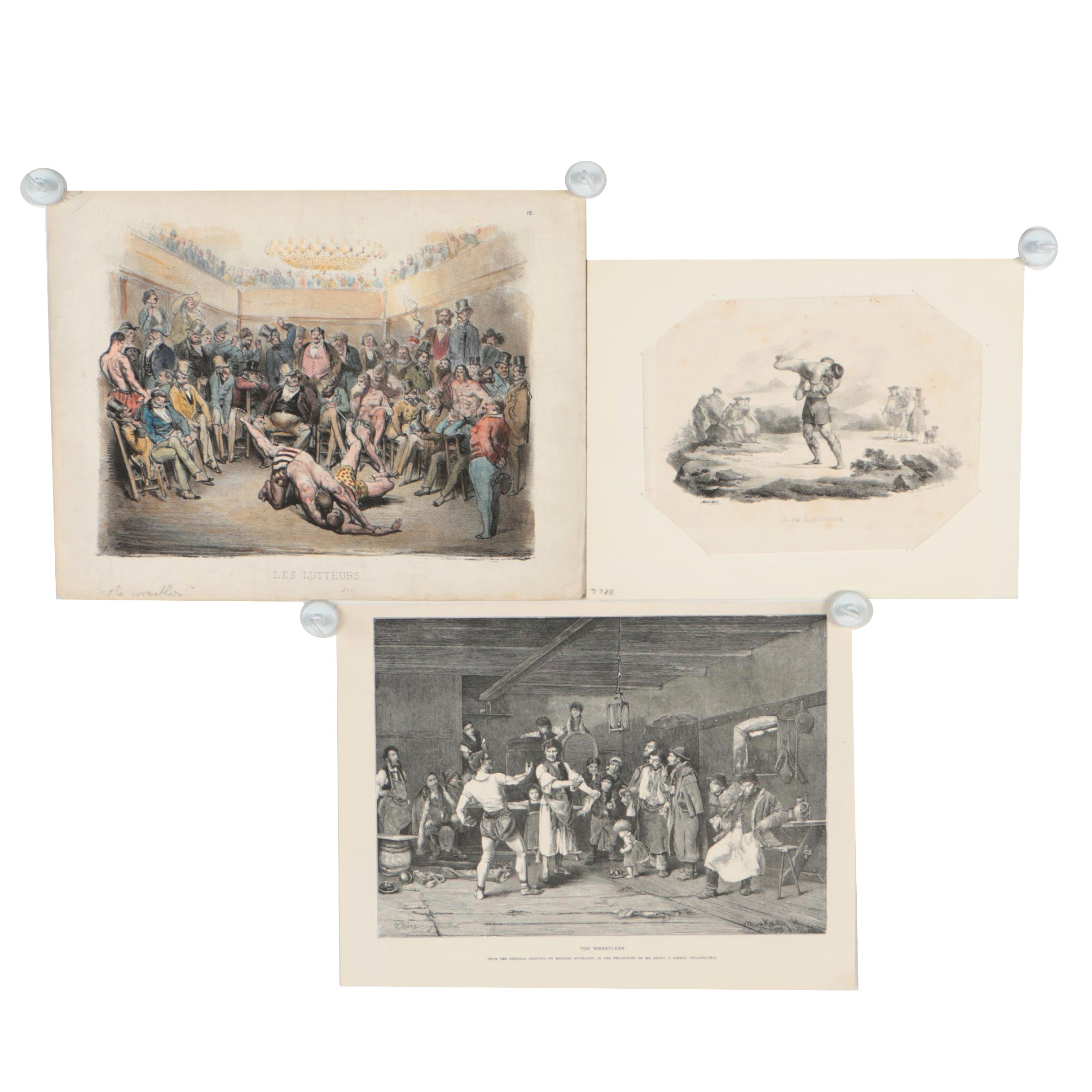 Gustave Doré and Georg Engelmann Lithographs and Wood Engraving after ...