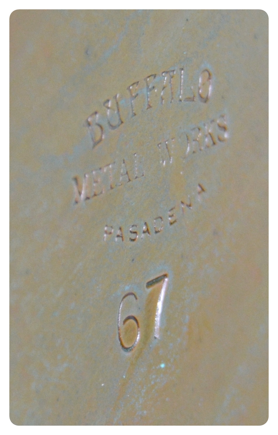 Buffalo Metal Works Bronze "Lily" Accent Lamp | EBTH