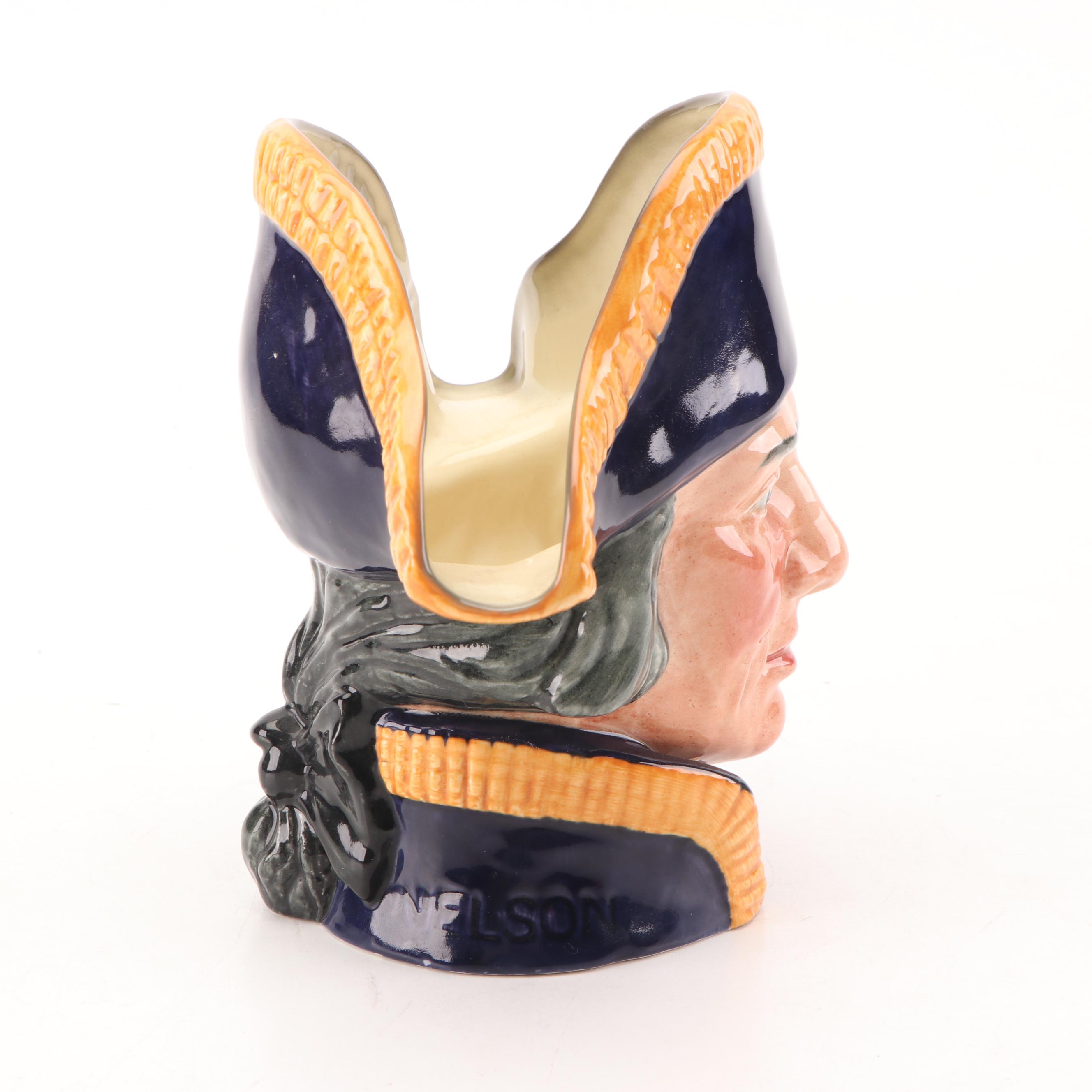 Royal Doulton "Lord Nelson" Character Toby Jug | EBTH