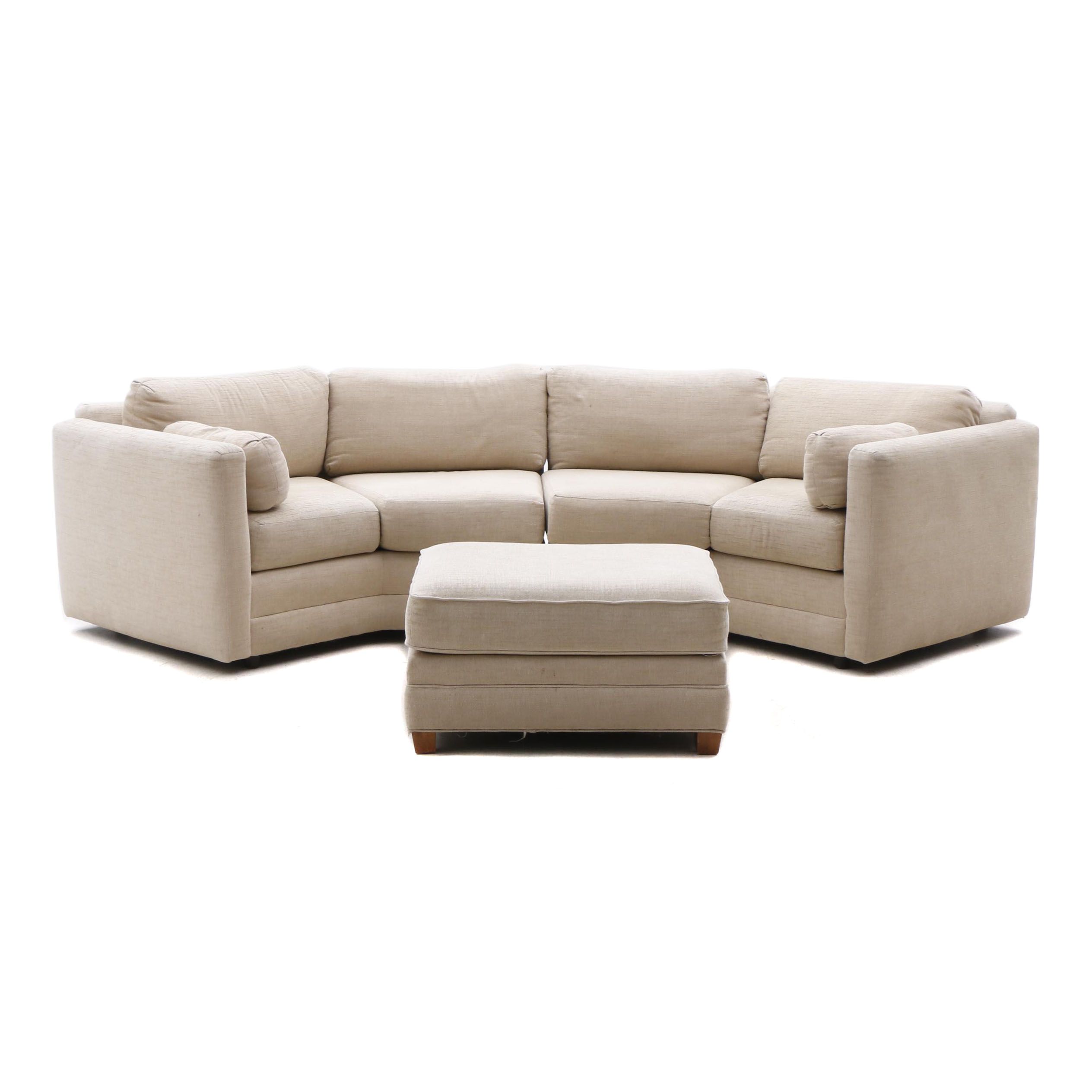 Norwalk Sectional Sofa and Ottoman | EBTH