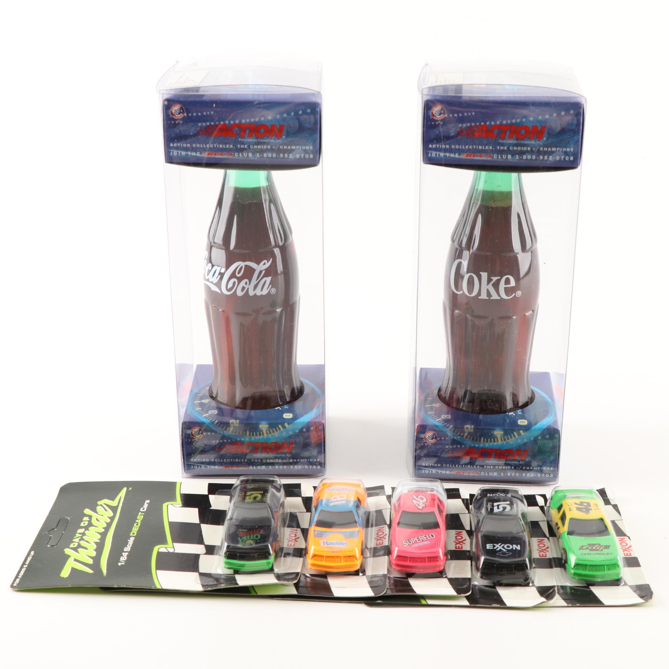 Toy Die Cast Racing Car Grouping Featuring Nascar and Exxon | EBTH