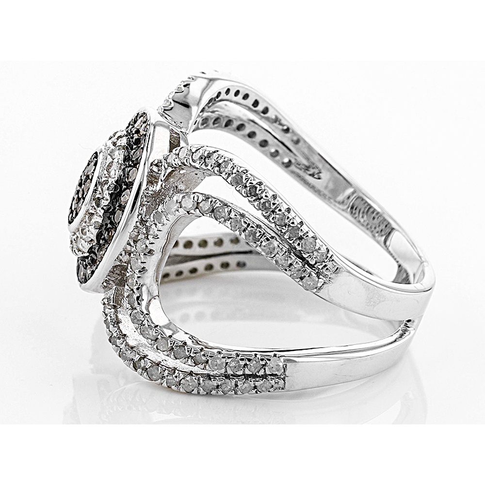 Sterling Silver Diamond Ring | EBTH
